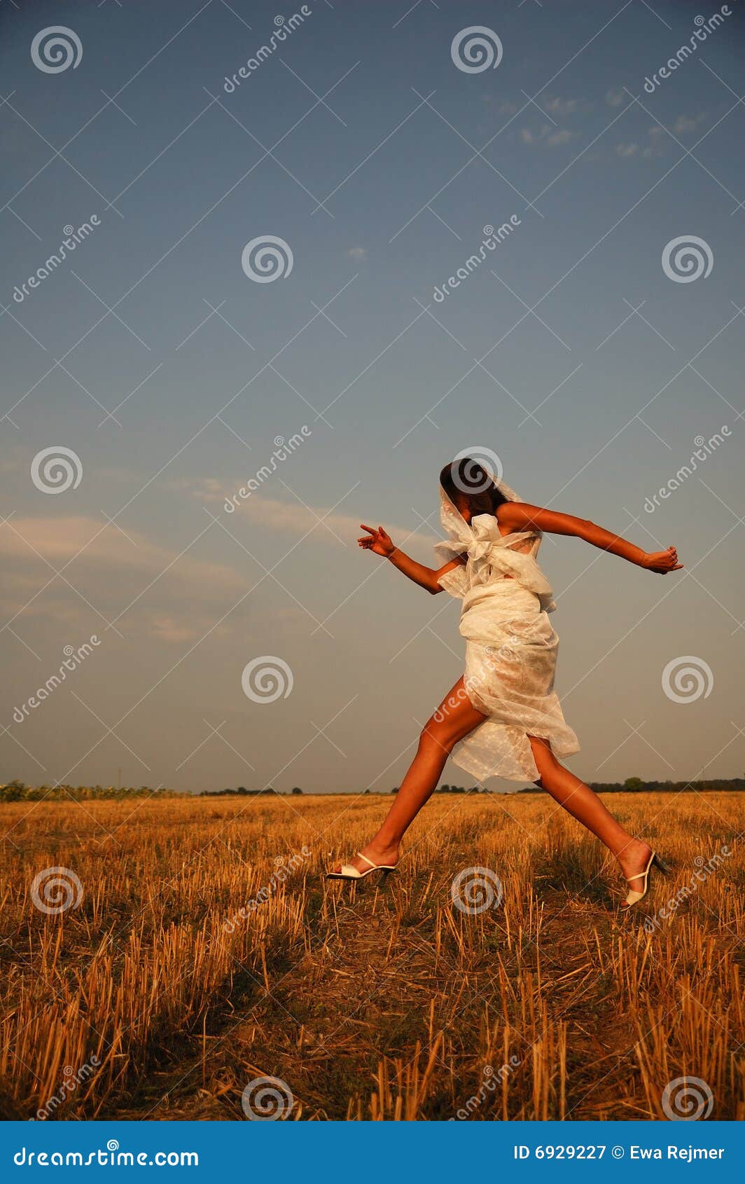 Fly high stock image. Image of female, athlete, movement - 6929227