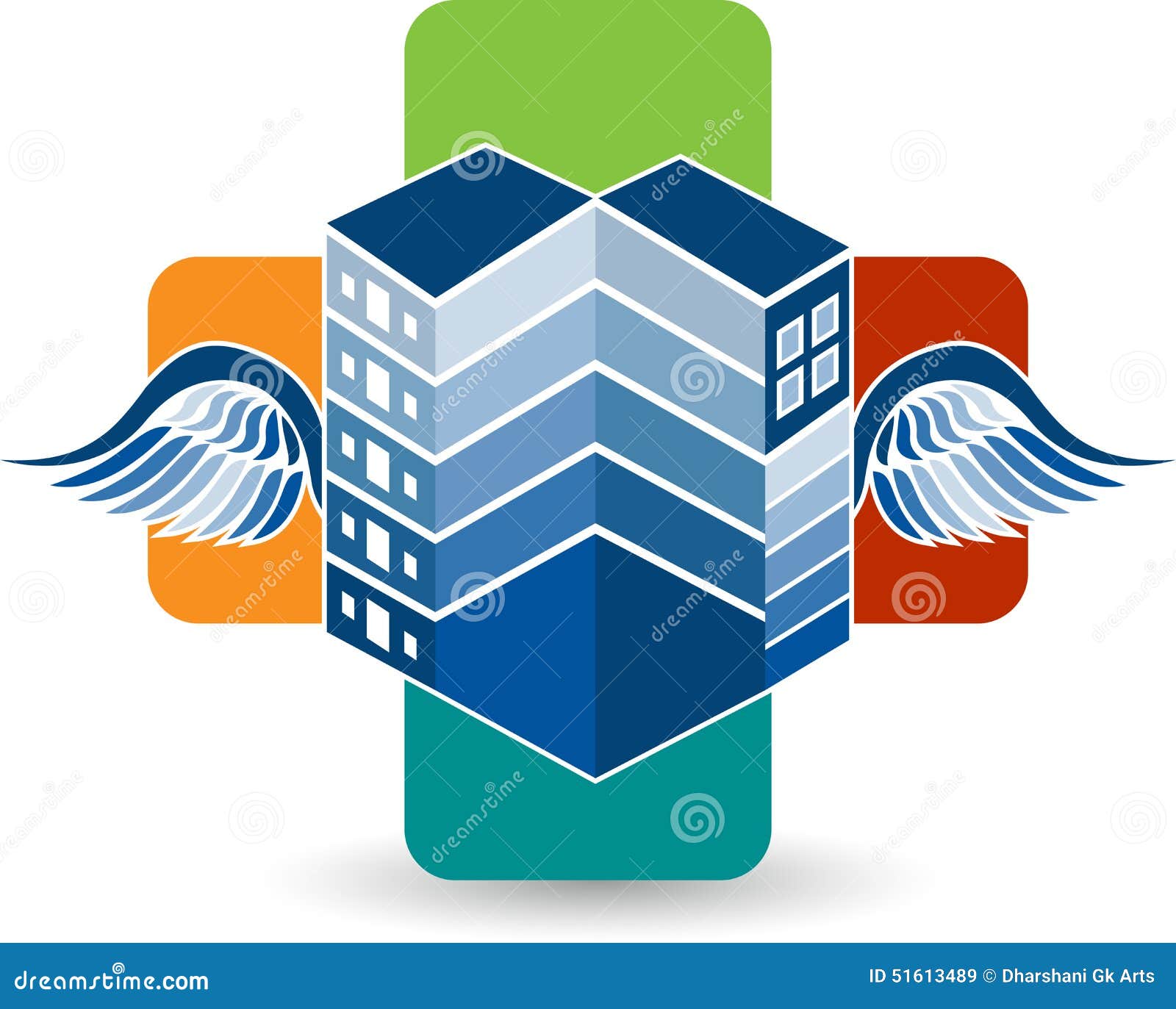 Fly home care logo stock vector. Illustration of artistic - 51613489