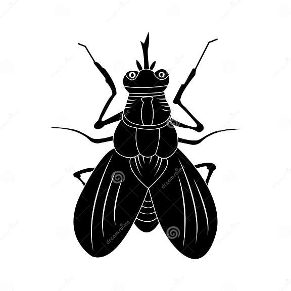 Fly icon vector stock vector. Illustration of isolated - 309239237