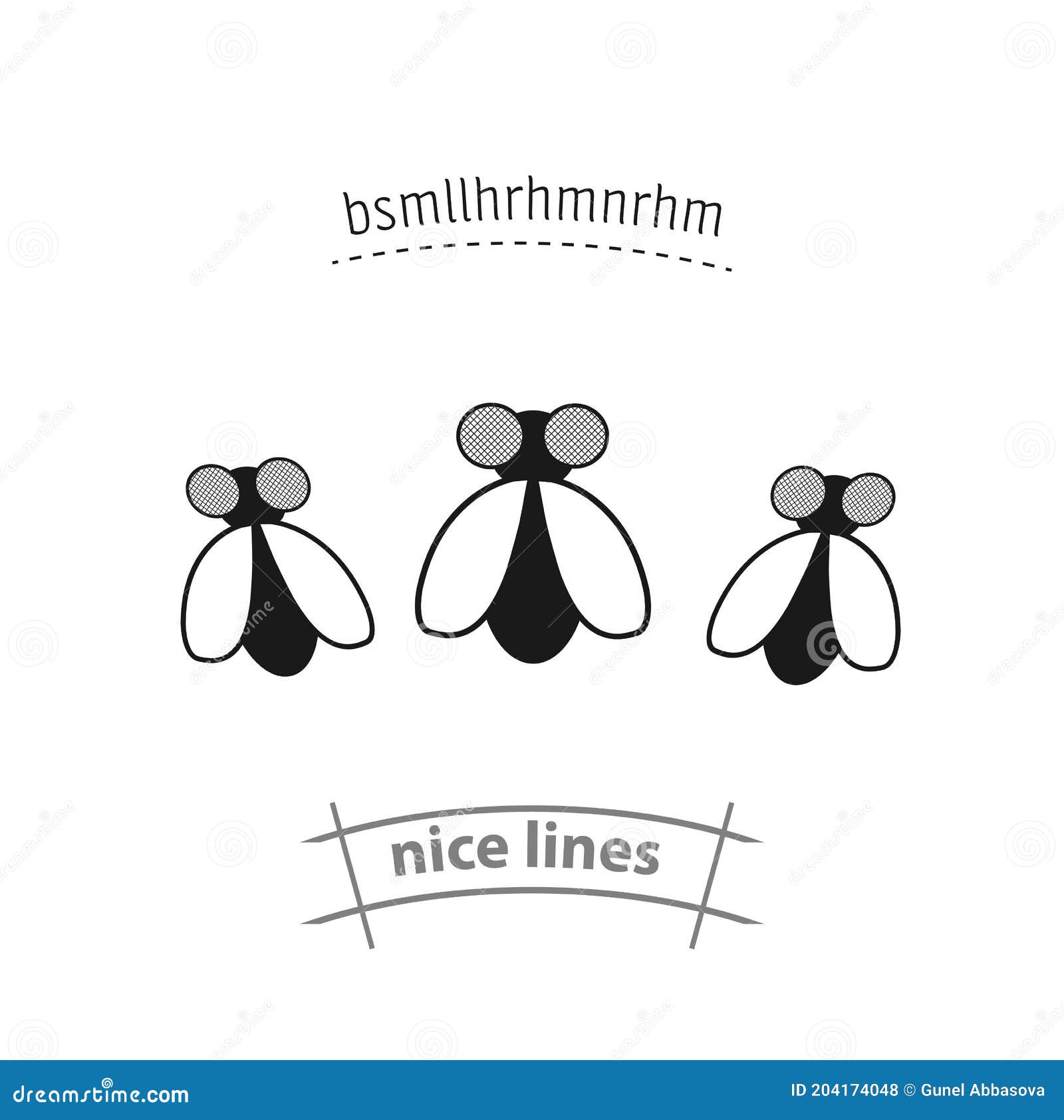 Fly Isolated Icon. Animal Design Element Stock Vector - Illustration of ...