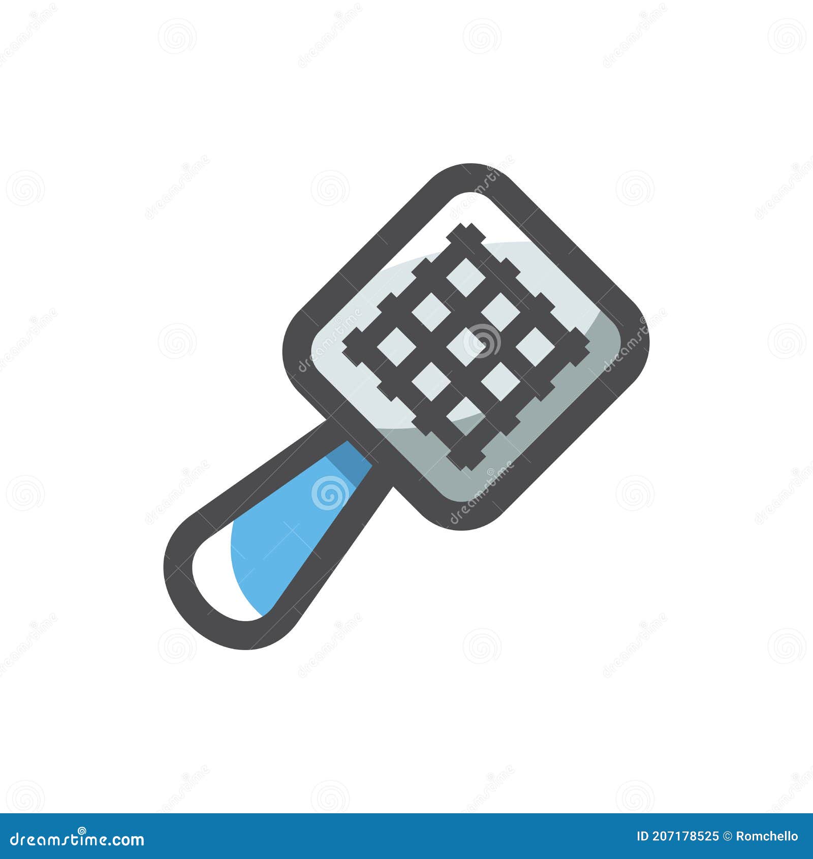Fly Swatter Killer Tool Vector Icon Cartoon Illustration Stock Vector ...