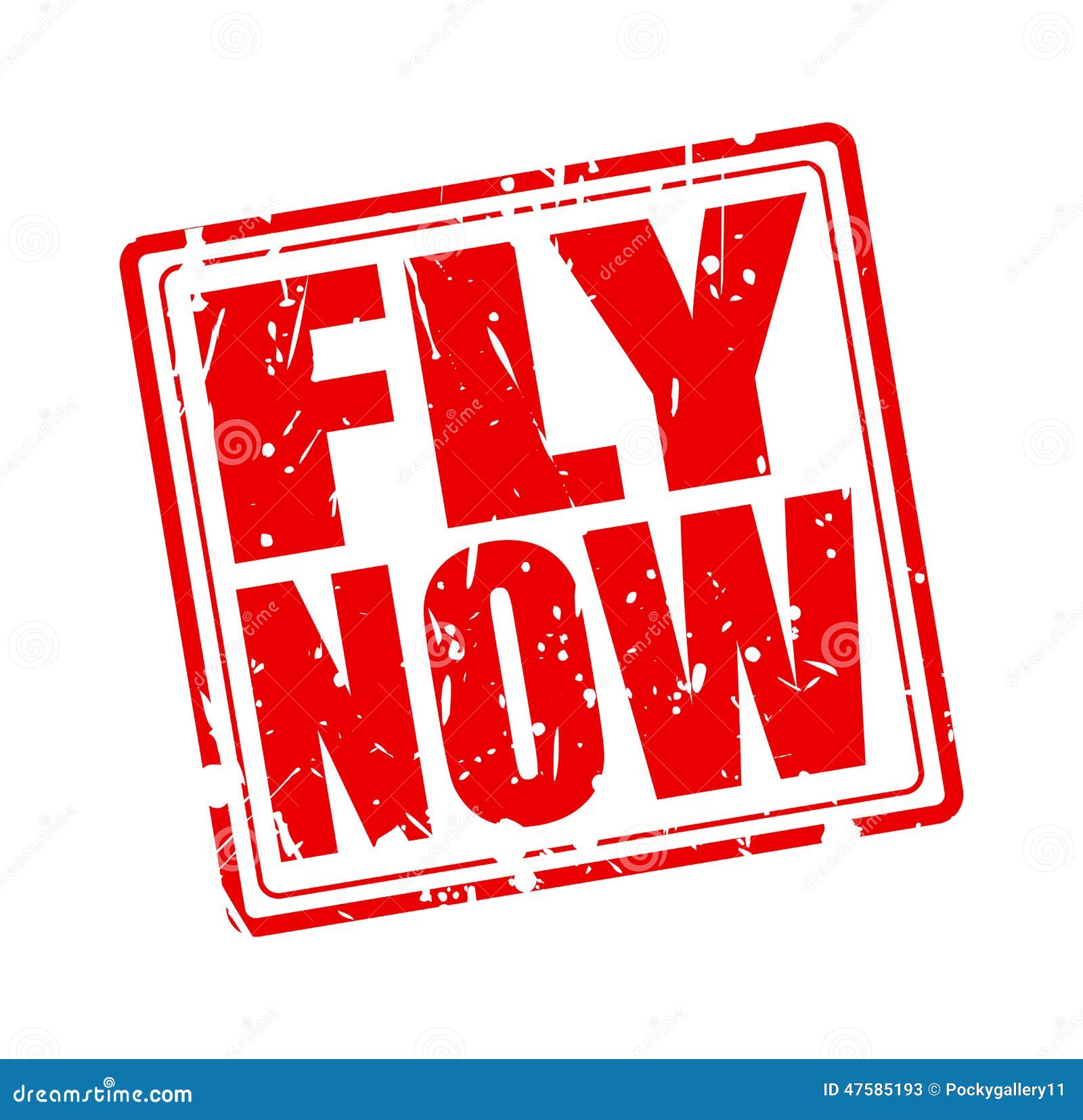 Fly red stamp text stock vector. Illustration of book - 47585193
