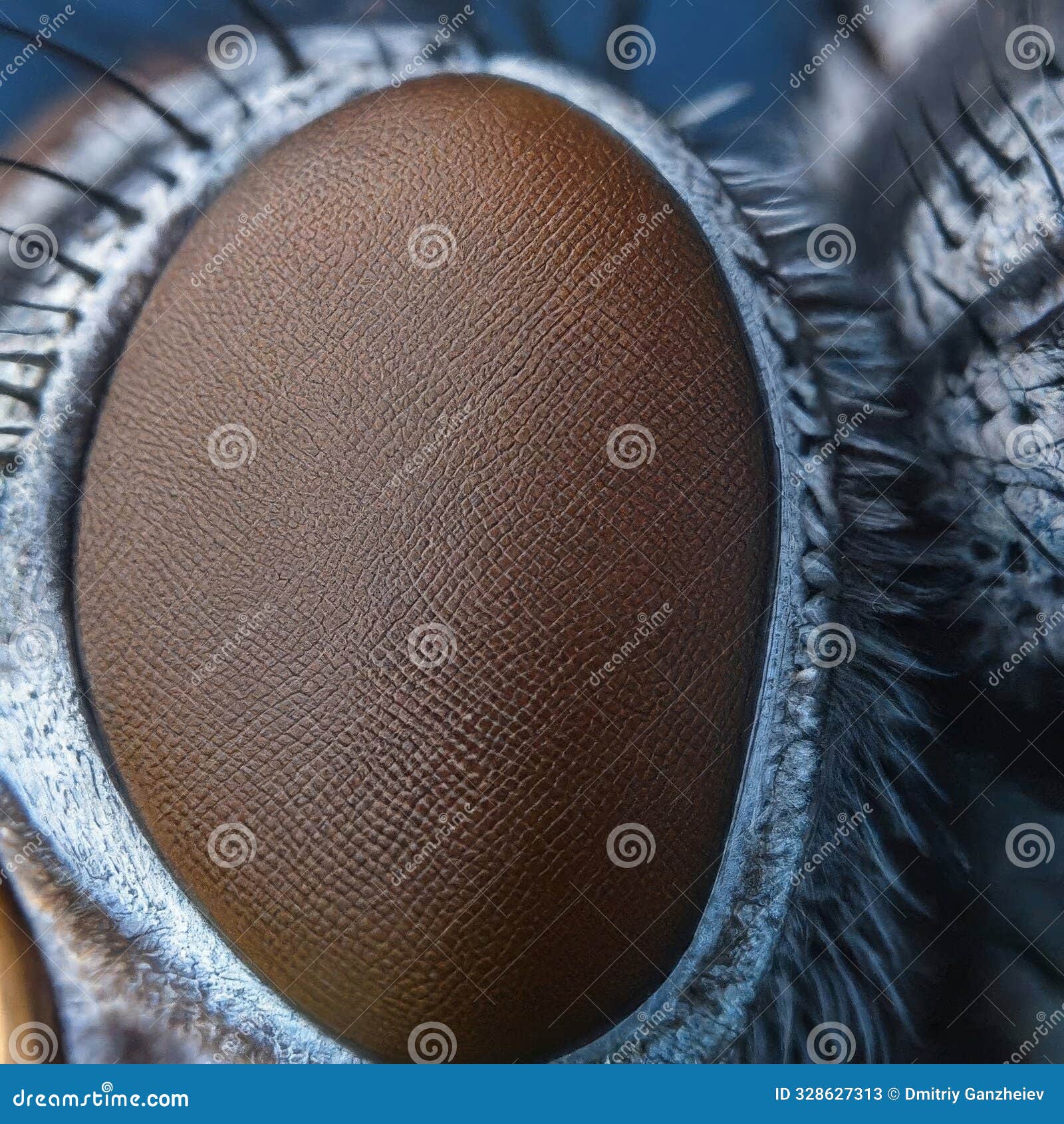 Fly s Compound Vision stock illustration. Illustration of intricate ...