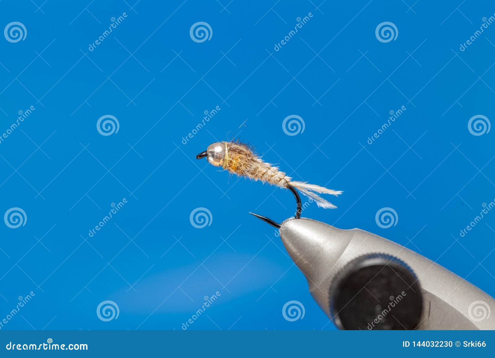 Fly tying hooks stock photo. Image of lures, angling - 144032230