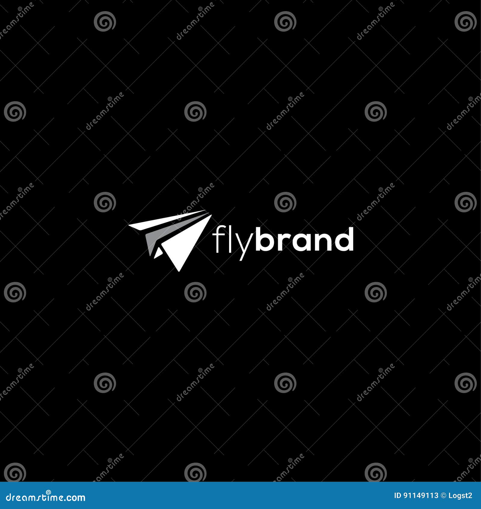 Fly vector logo design stock vector. Illustration of symbol - 91149113