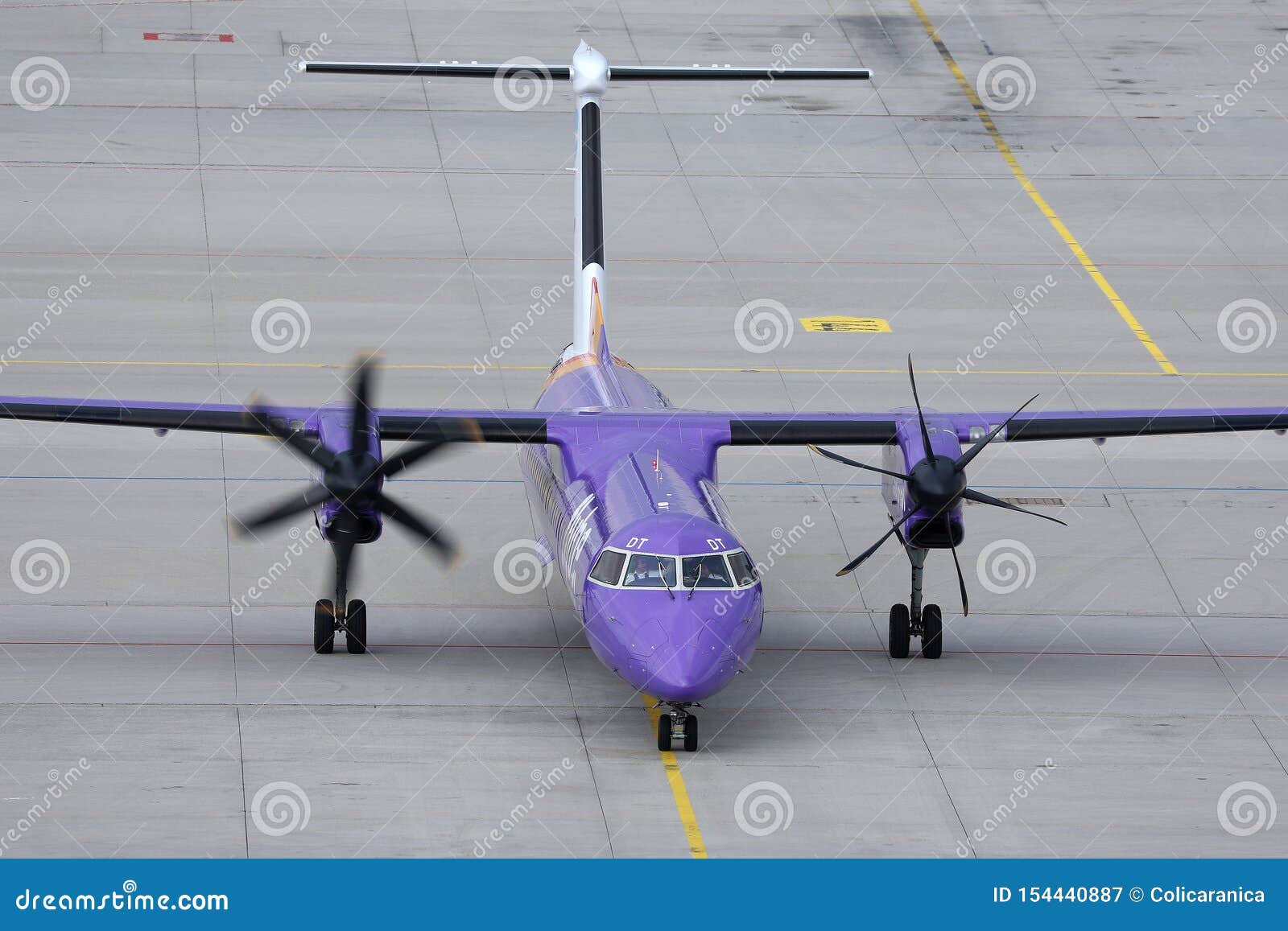 FlyBe jet on the apron editorial photography. Image of blue - 154440887