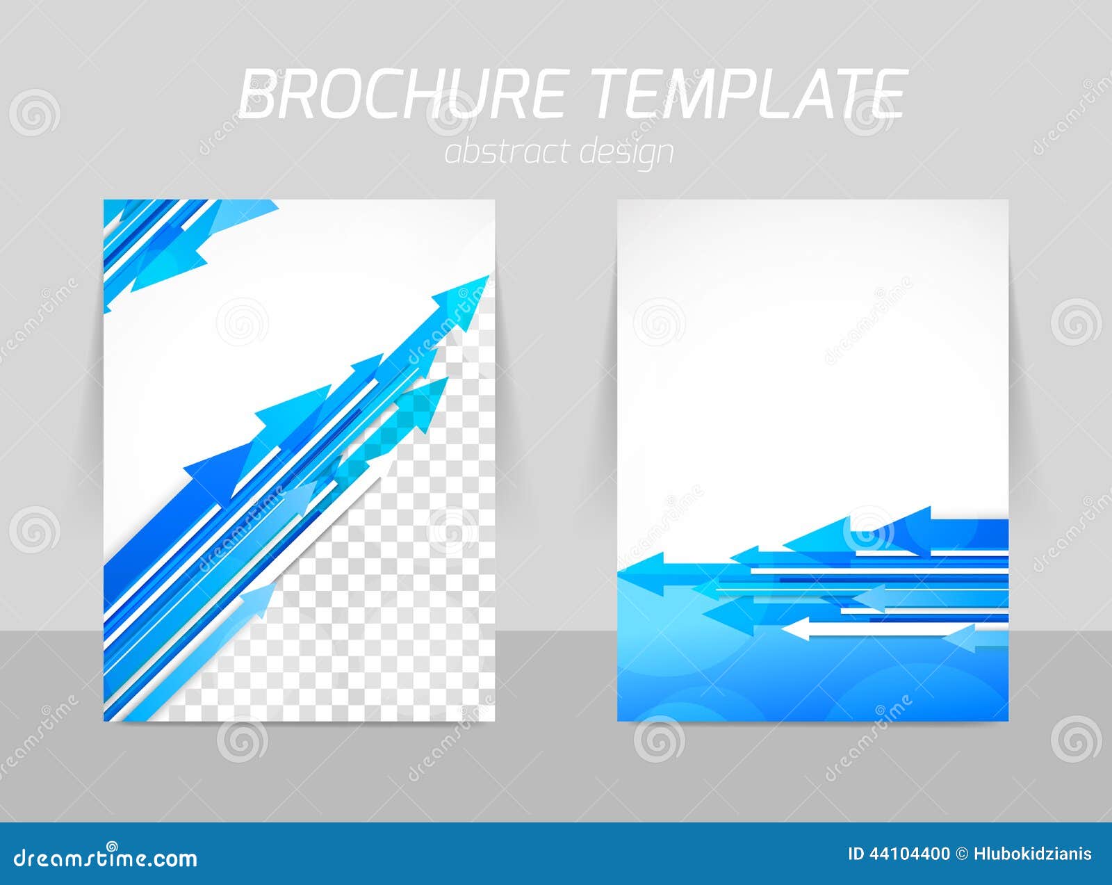 Flyer Back and Front Template Design Stock Vector - Illustration of ...