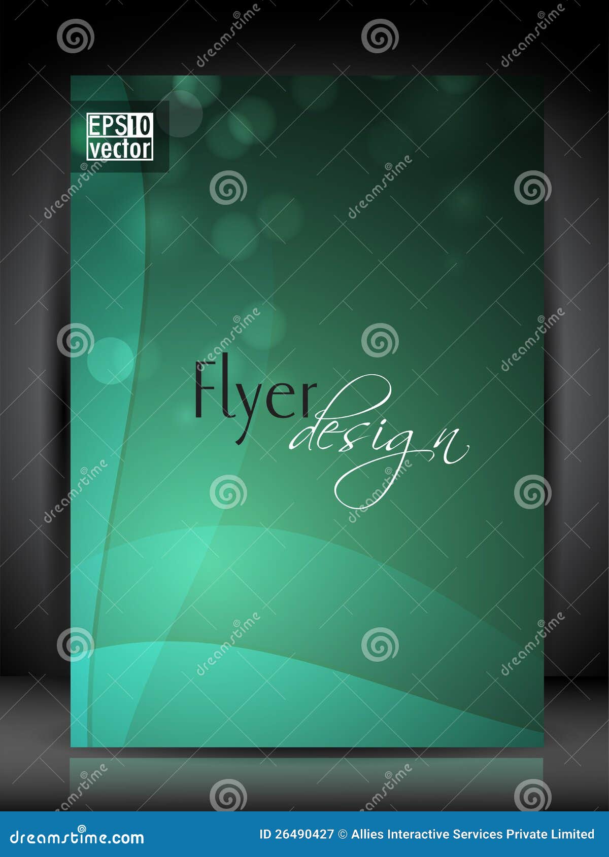 Flyer, Brochure or Cover Design. Stock Illustration - Illustration of ...