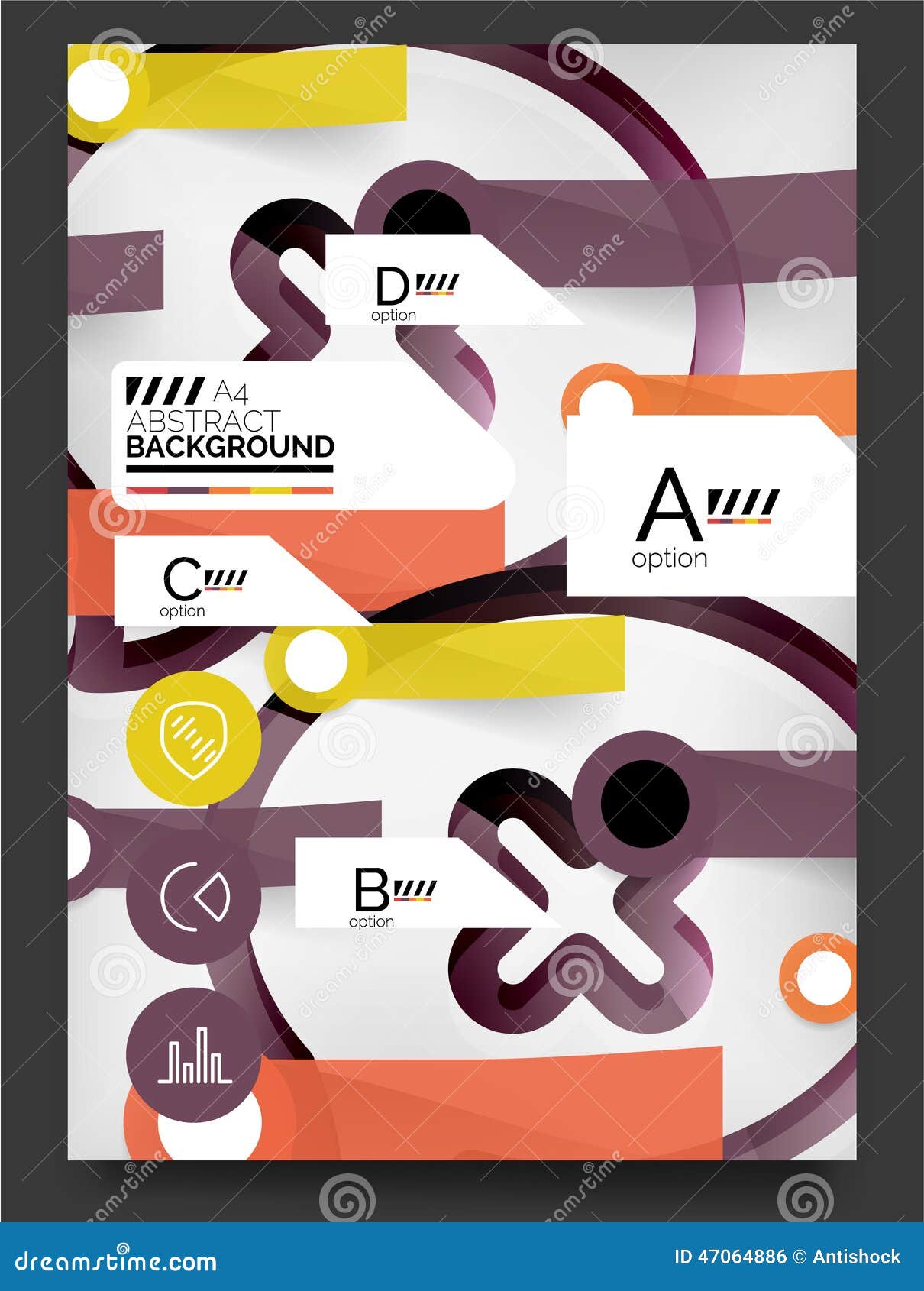 Flyer, Brochure Design Template Stock Vector - Illustration of label ...