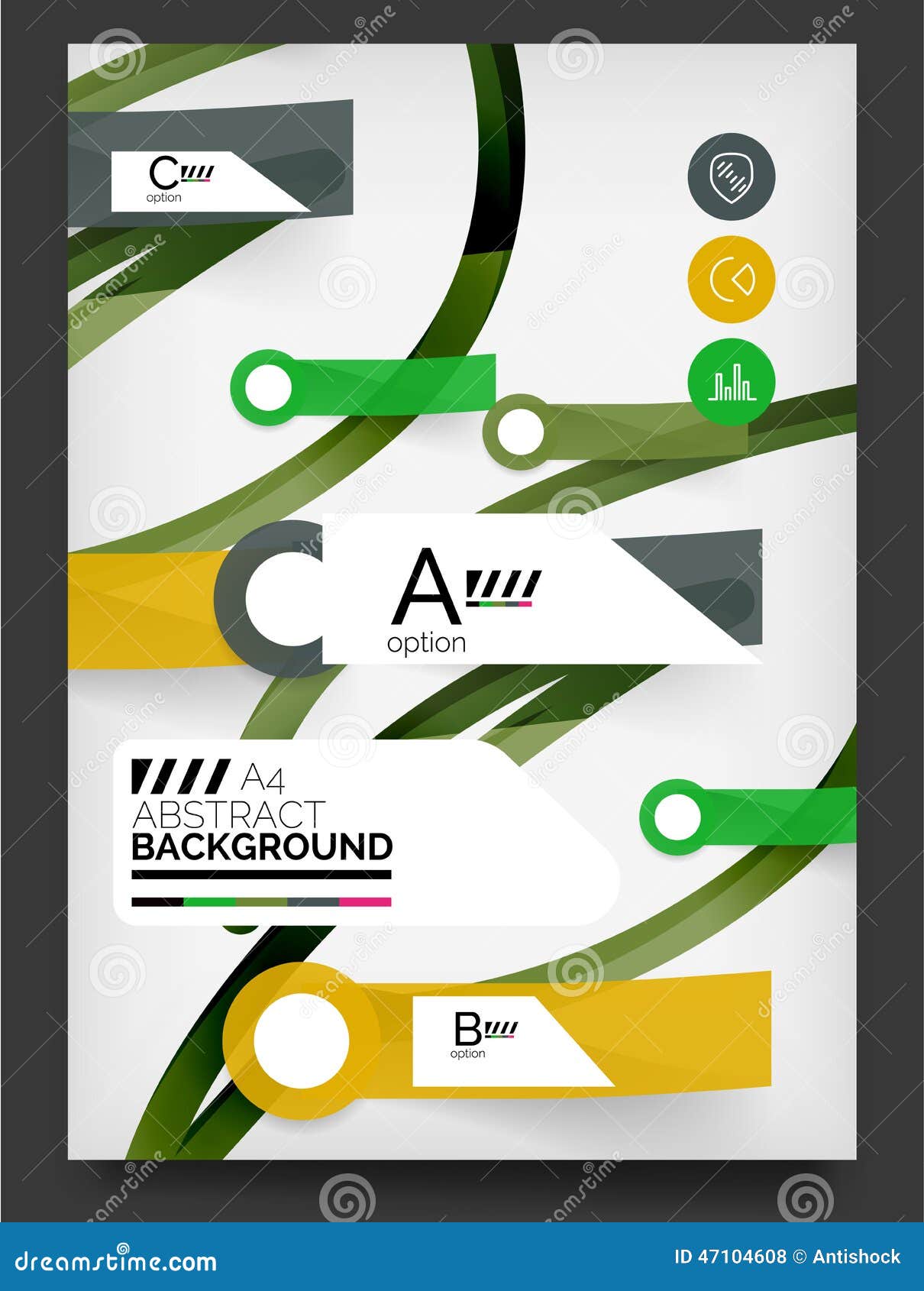 Flyer, Brochure Design Template Stock Vector - Illustration of leaflet ...