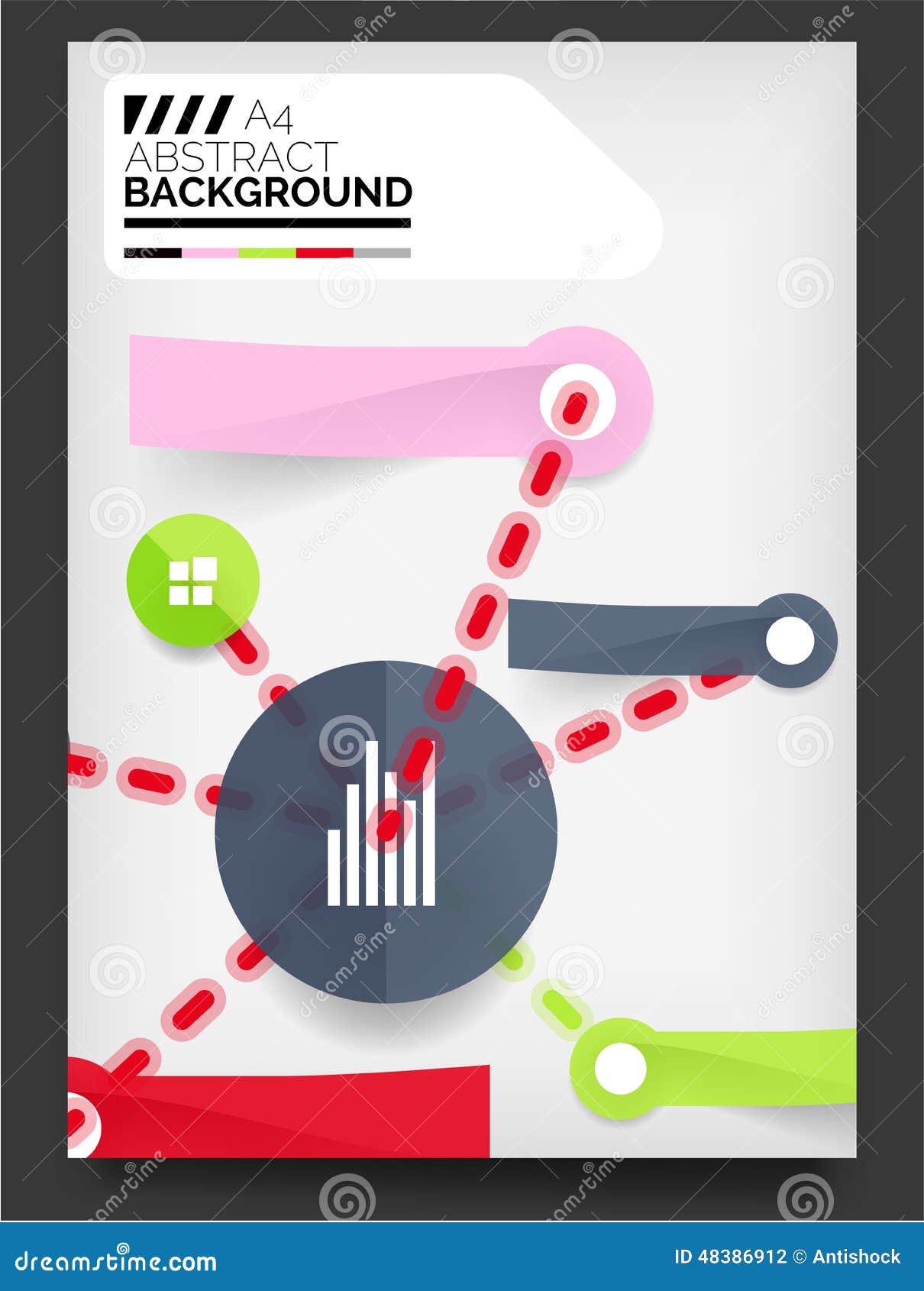 Flyer, Brochure Design Template Stock Vector - Illustration of blue ...