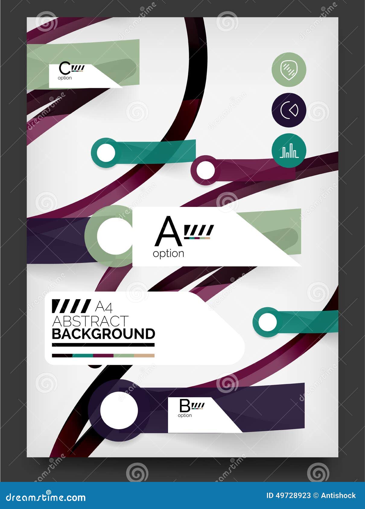 Flyer, Brochure Design Template Stock Vector - Illustration of leaflet ...