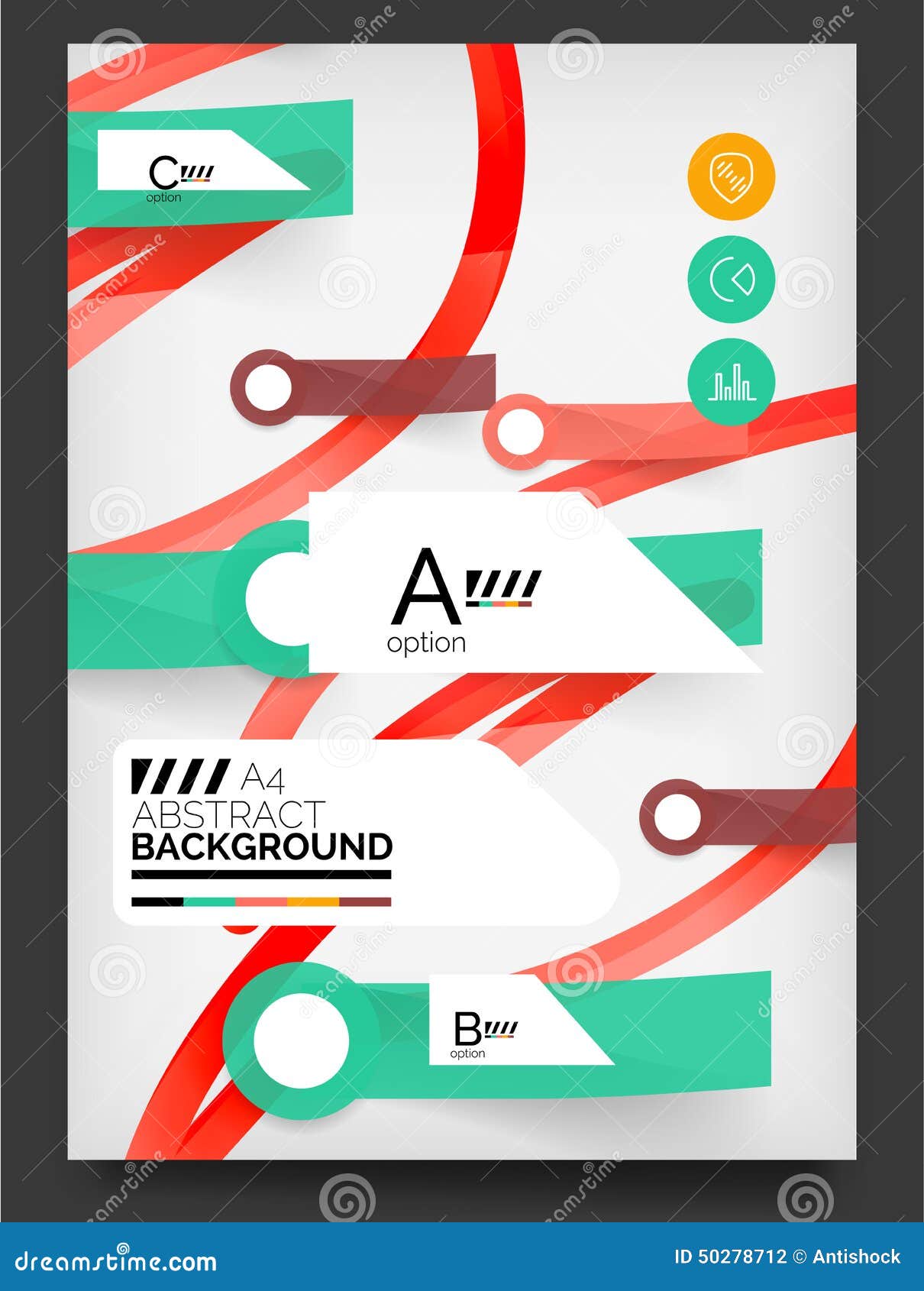 Flyer, Brochure Design Template Stock Vector - Illustration of business ...