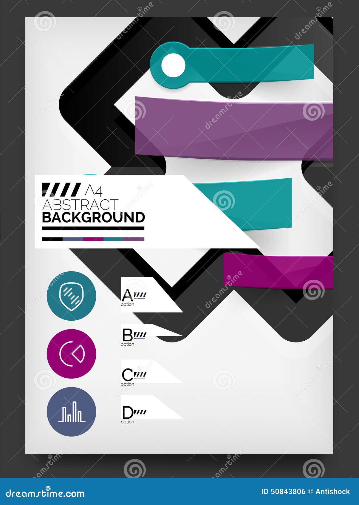 Flyer, Brochure Design Template Stock Vector - Illustration of creative ...