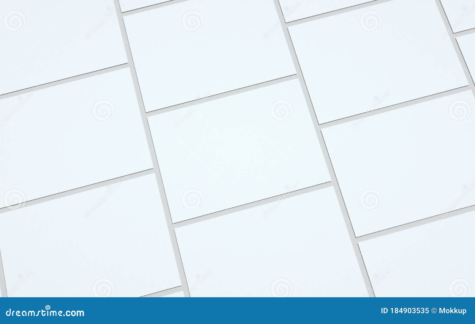 A5 Flyer / Brochure Mock-Up - Multiple Flyers. 3D Illustration Stock ...