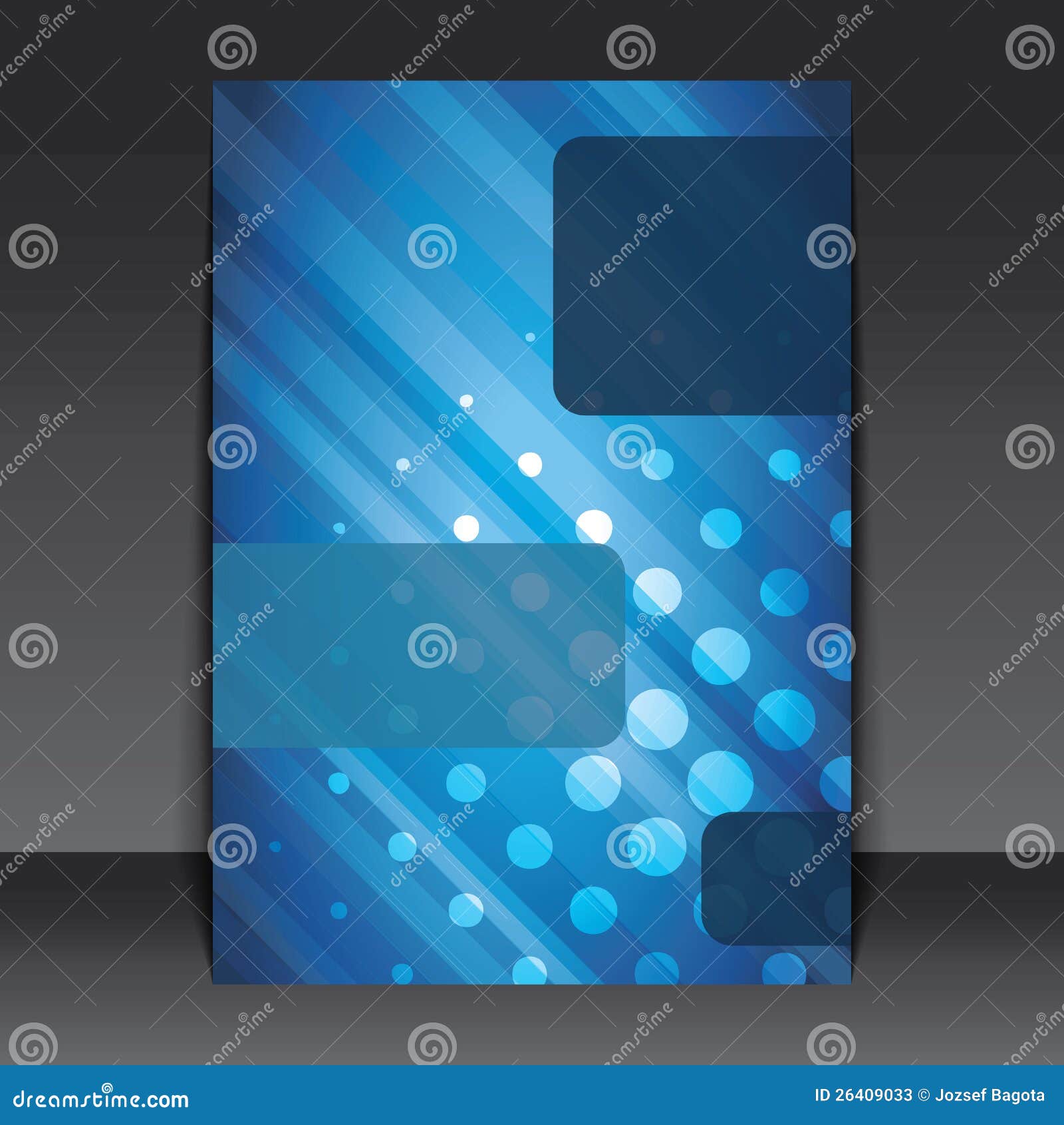 Flyer or Cover Design stock vector. Illustration of poster - 26409033