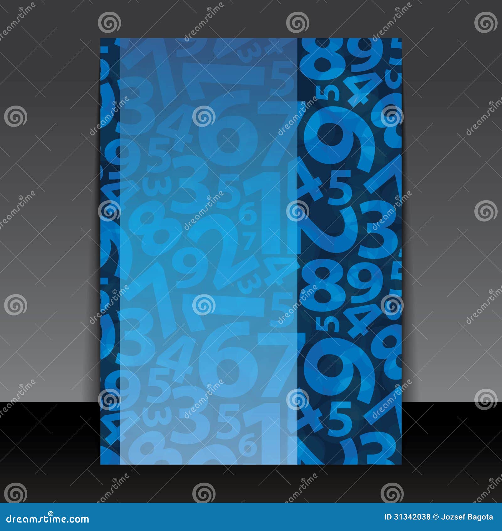 Flyer or Cover Design stock vector. Illustration of digital - 31342038