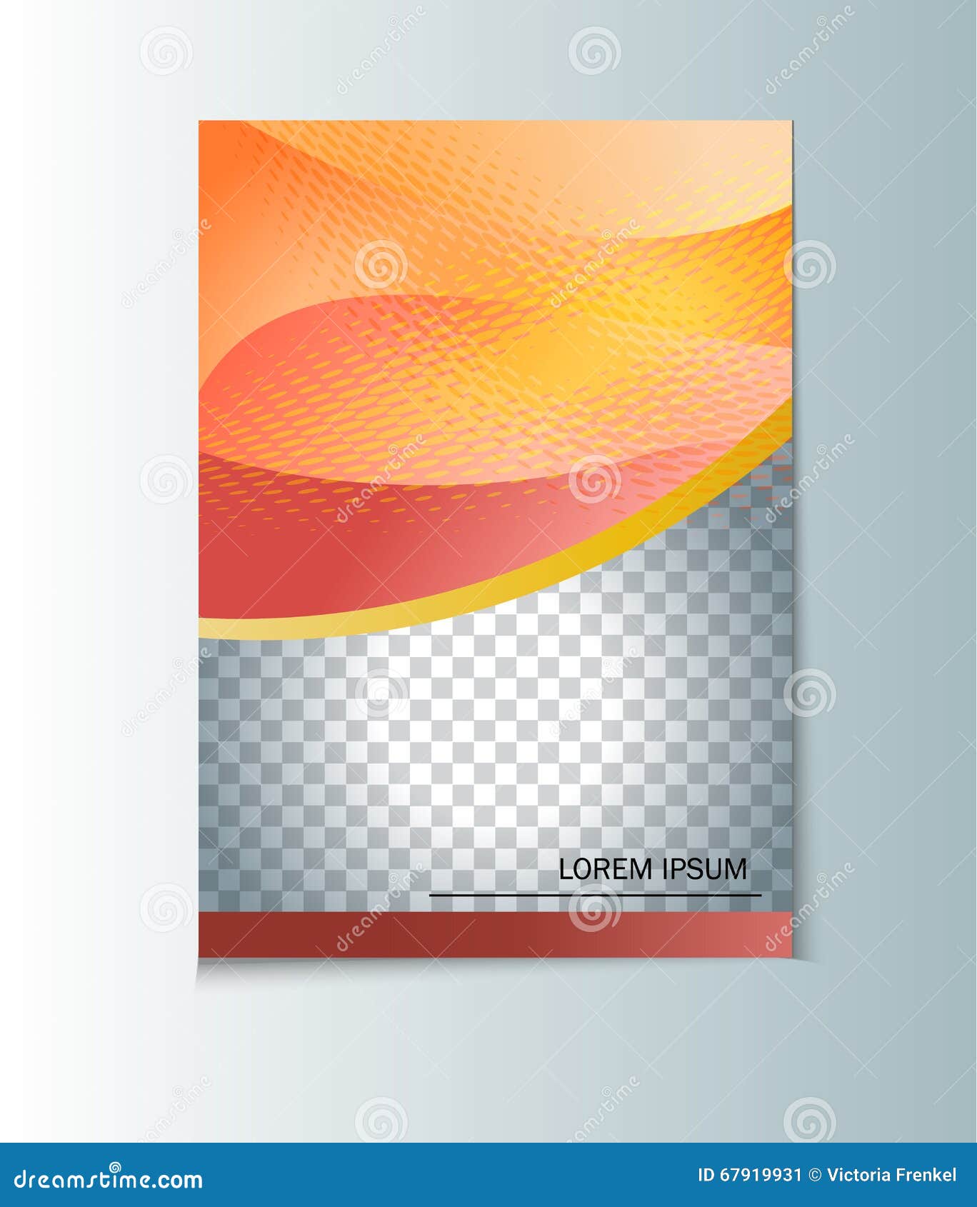 Flyer or Cover Design stock illustration. Illustration of artwork ...