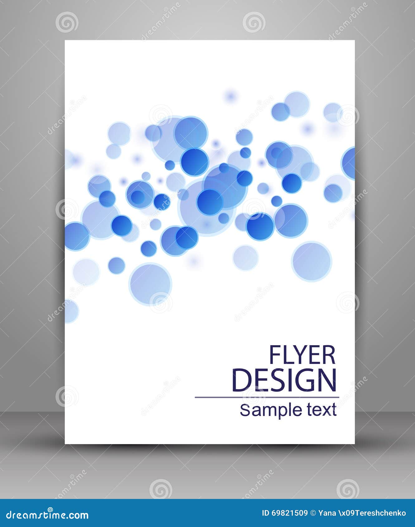 Flyer or Cover Design - Business Vector. Stock Vector - Illustration of ...