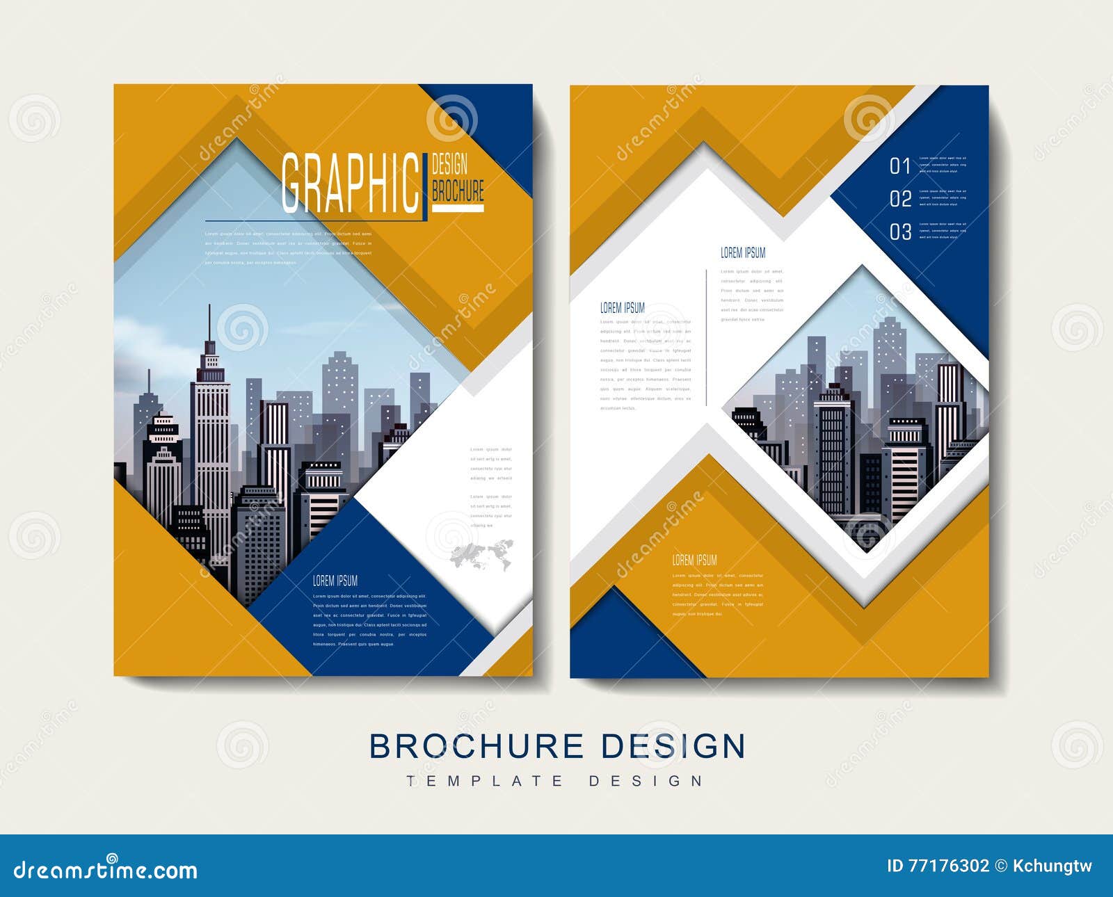 Flyer or Cover Design stock illustration. Illustration of document ...