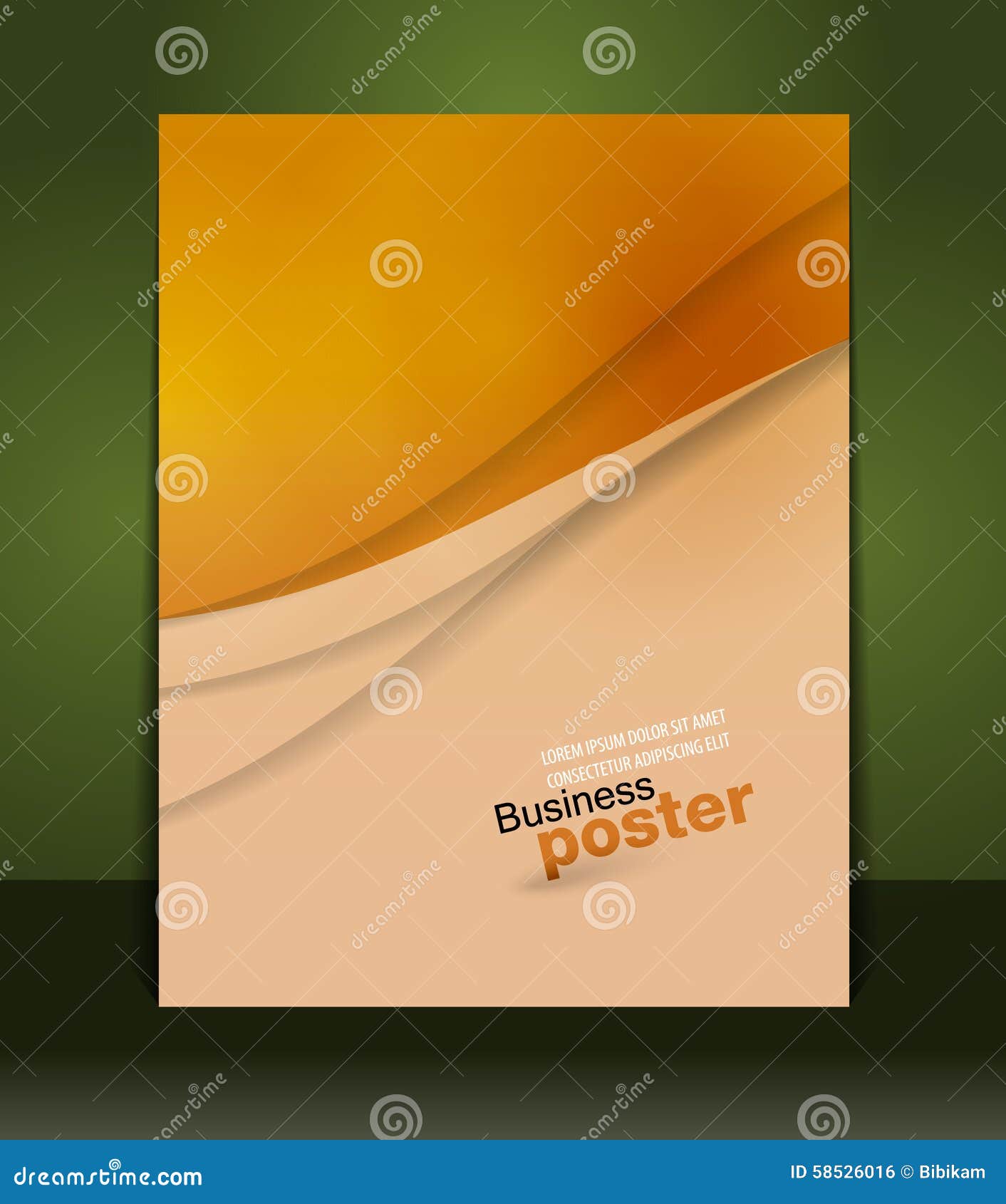 Leaflet Design Vector Free Download