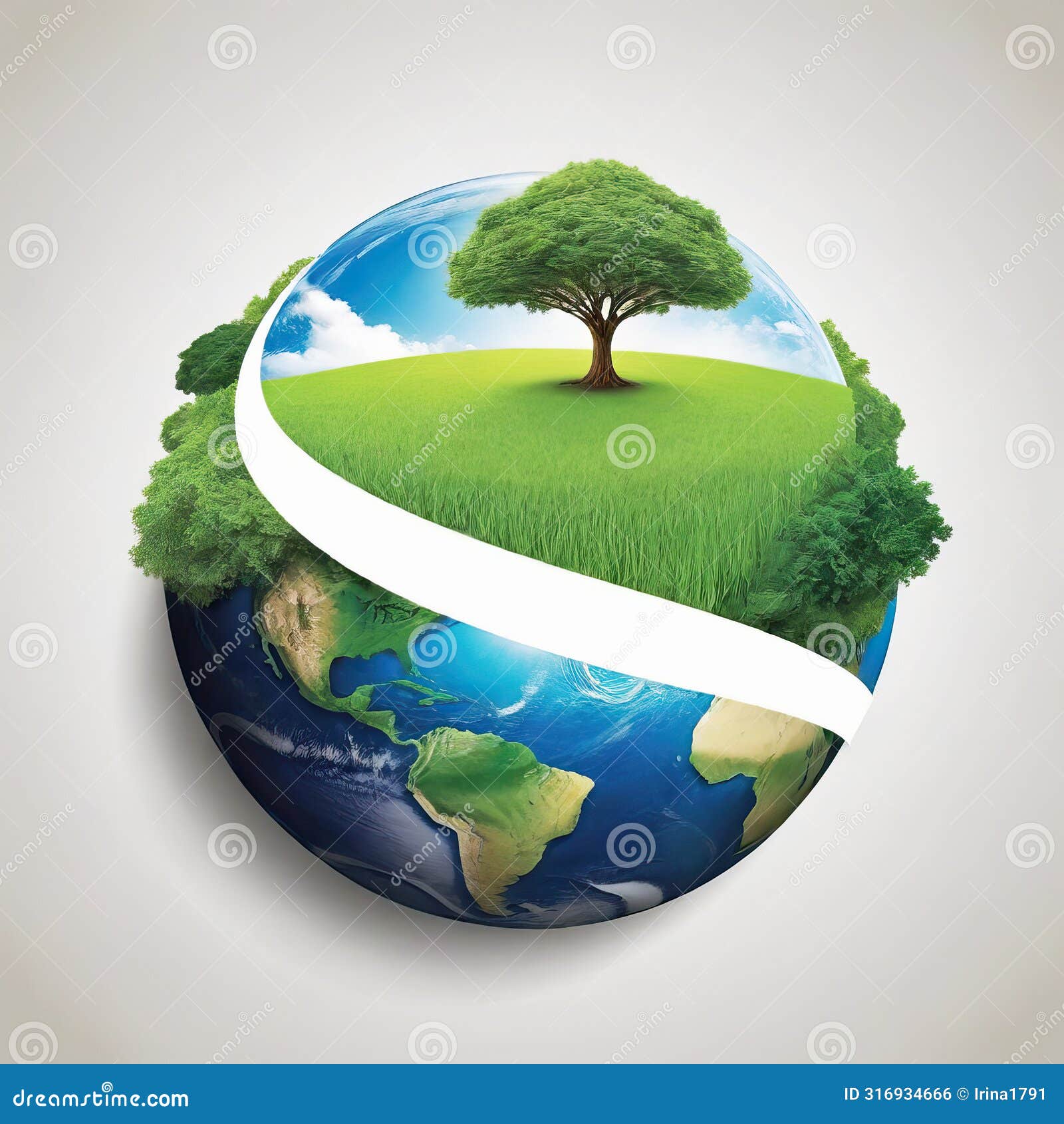 Flyer Layout on the Topic of Protecting the Environment and Planet ...