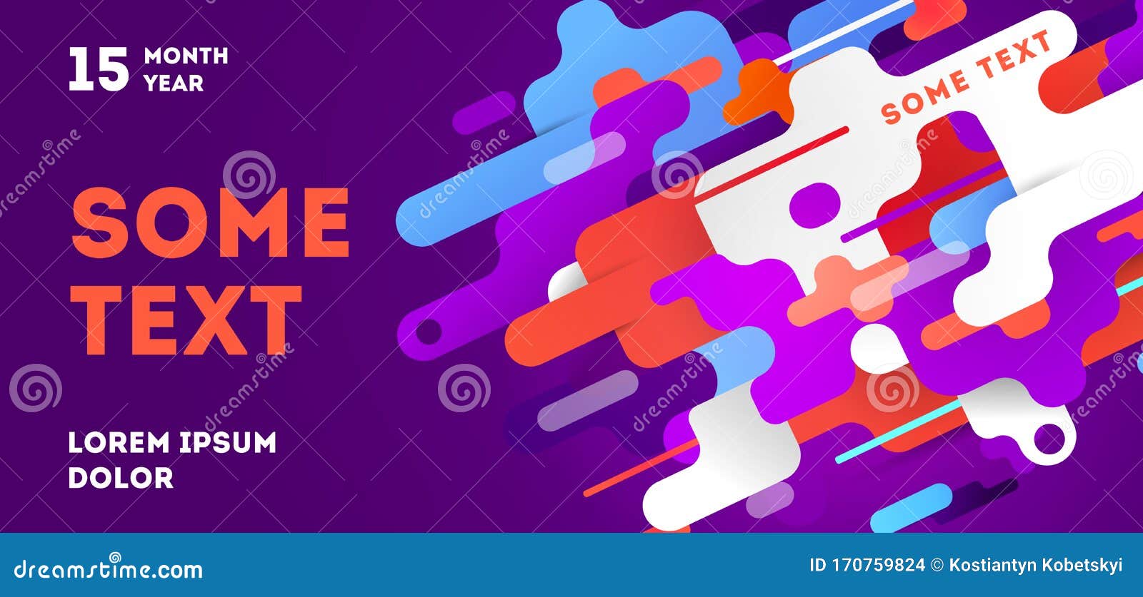 Flyer Minimalistic Flat Design. Modern Diagonal Abstract Background ...