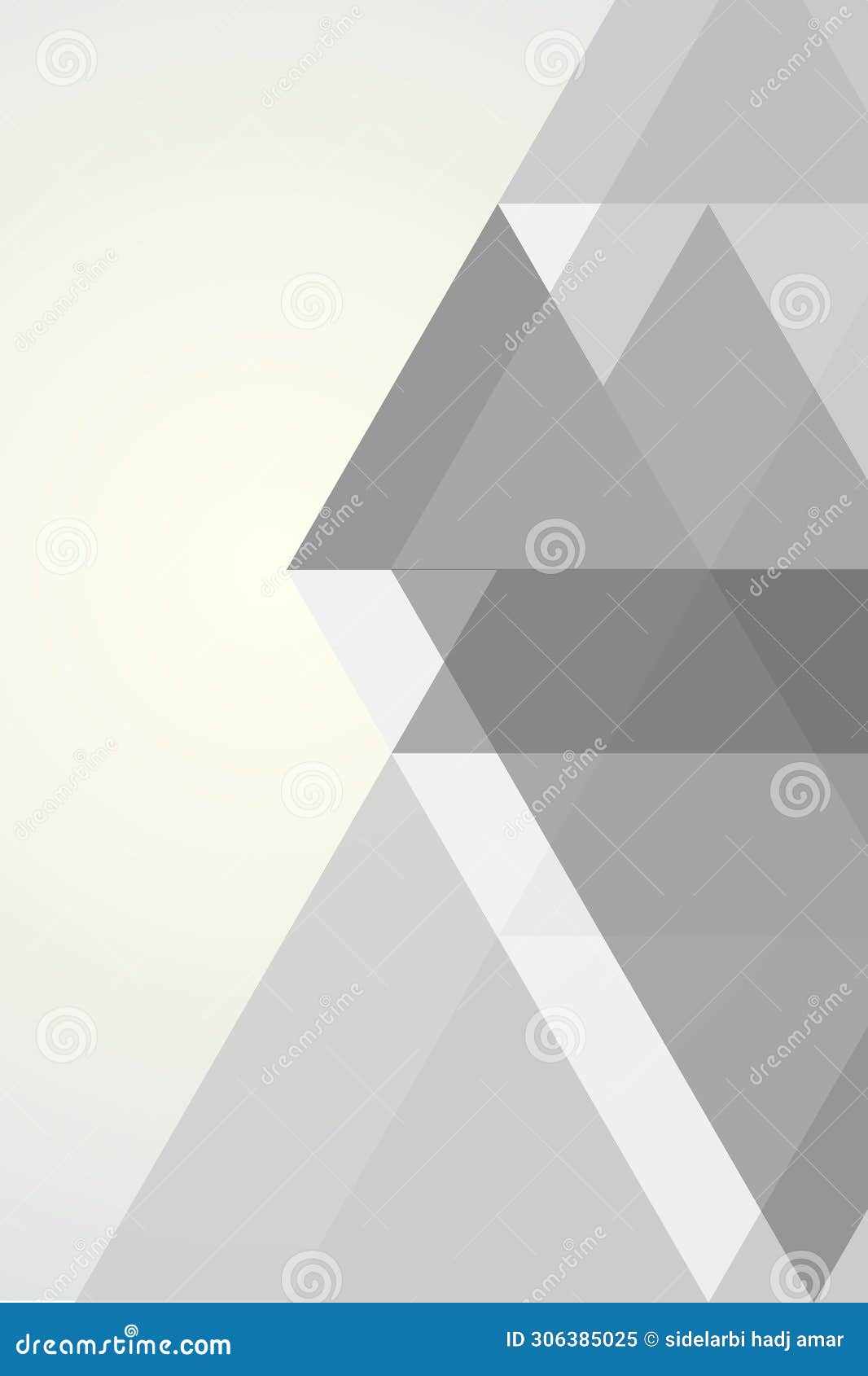 Flyer Template with Abstract Modern Transparency Background Stock ...