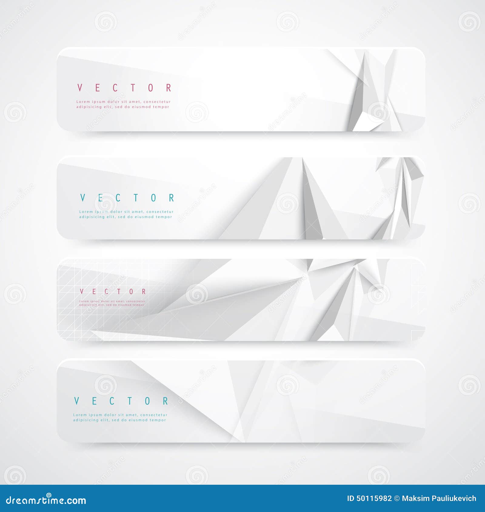 Flyer Template Header Design Stock Vector - Illustration of mosaic ...