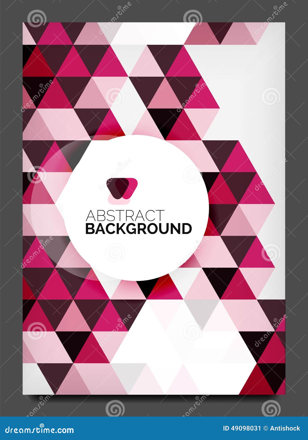 Flyer template stock vector. Illustration of frame, pattern - 49098031