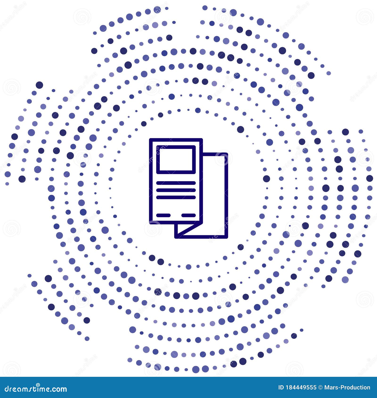 Flyer Vector Icon. Flyer Editable Stroke. Flyer Linear Symbol for Use ...