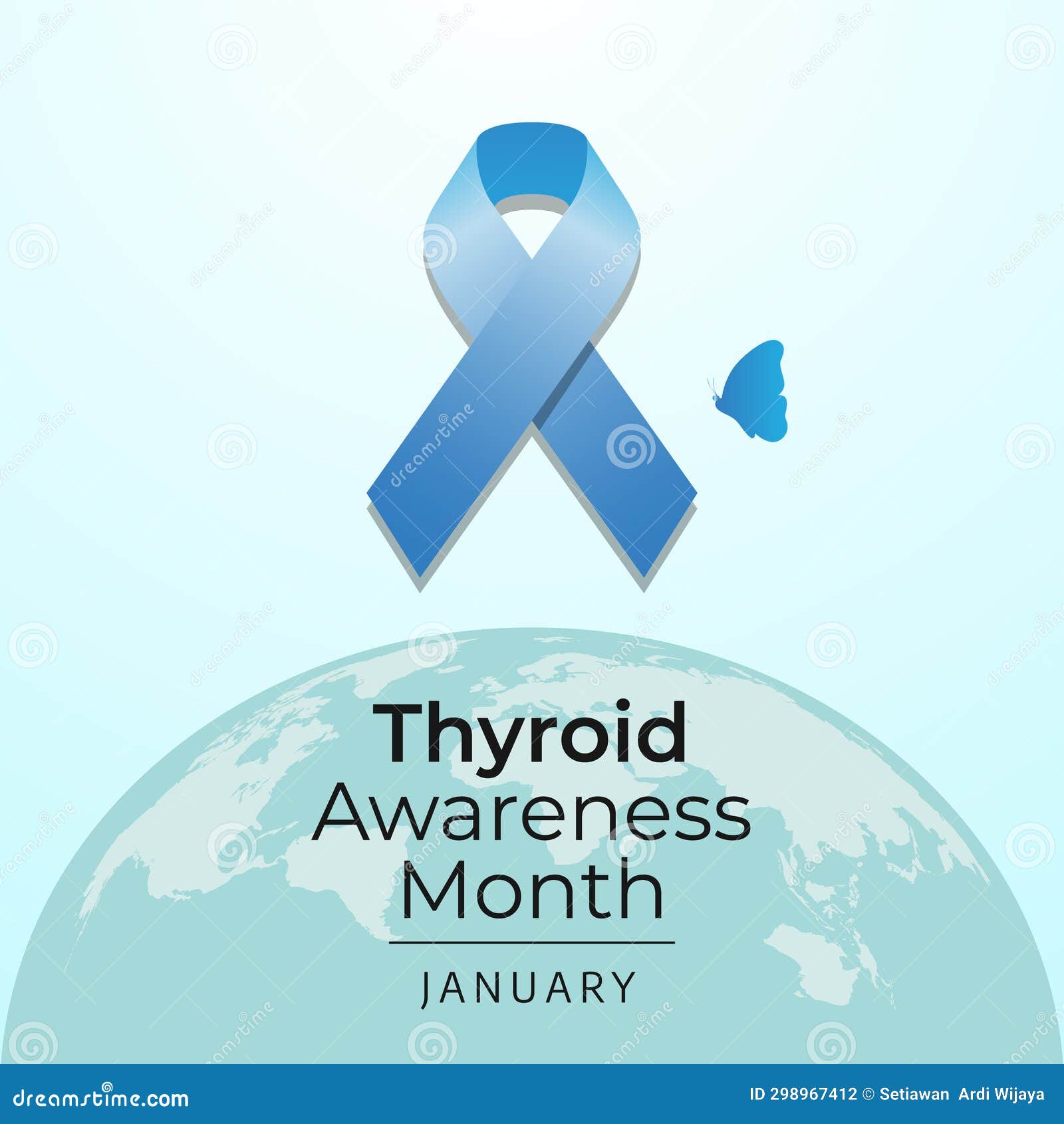 Flyers Honoring Thyroid Awareness Month or Promoting Associated Events ...