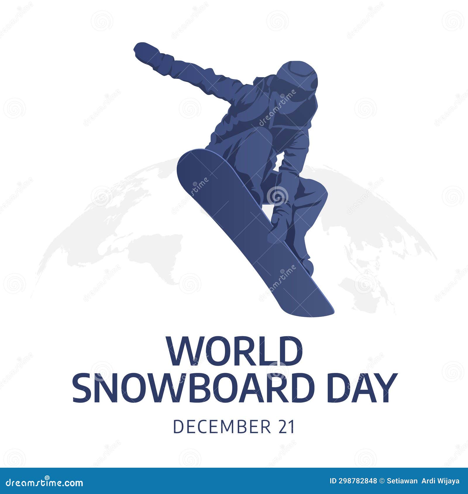 Flyers Honoring World Snowboard Day or Promoting Associated Events ...