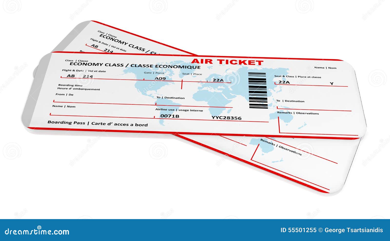Flygbiljetter stock illustrationer. Illustration av bakgrund - 55501255