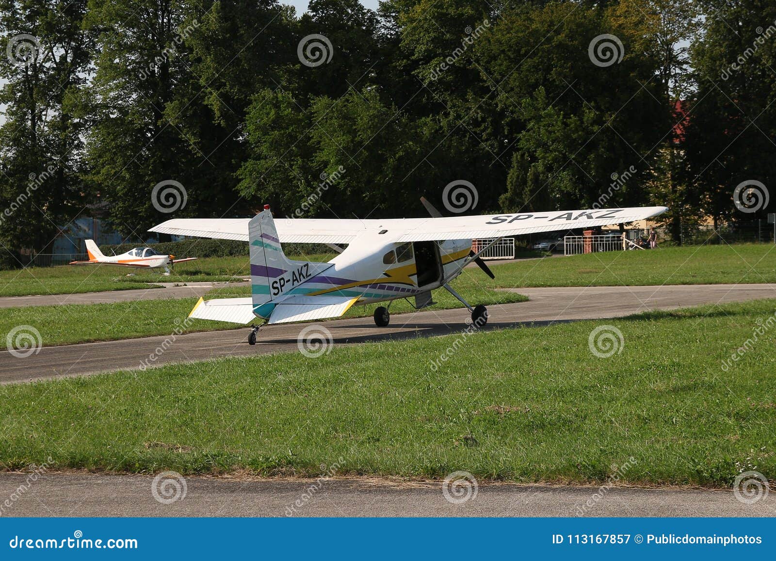 Flygplan Flygplan, Ljusflygplan, Flyg Bild. Bild: 113167857