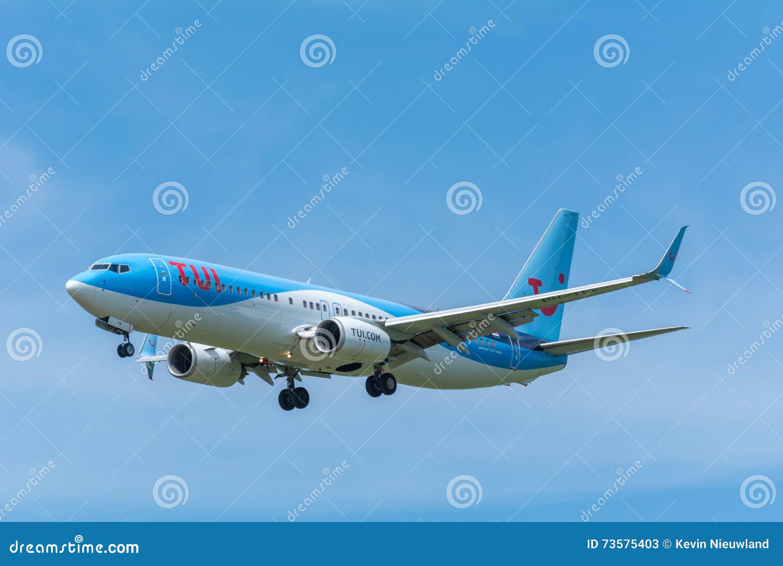 Flygplan TUI PH-TFF Boeing 737-800 Redaktionell Arkivfoto - Bild av ...