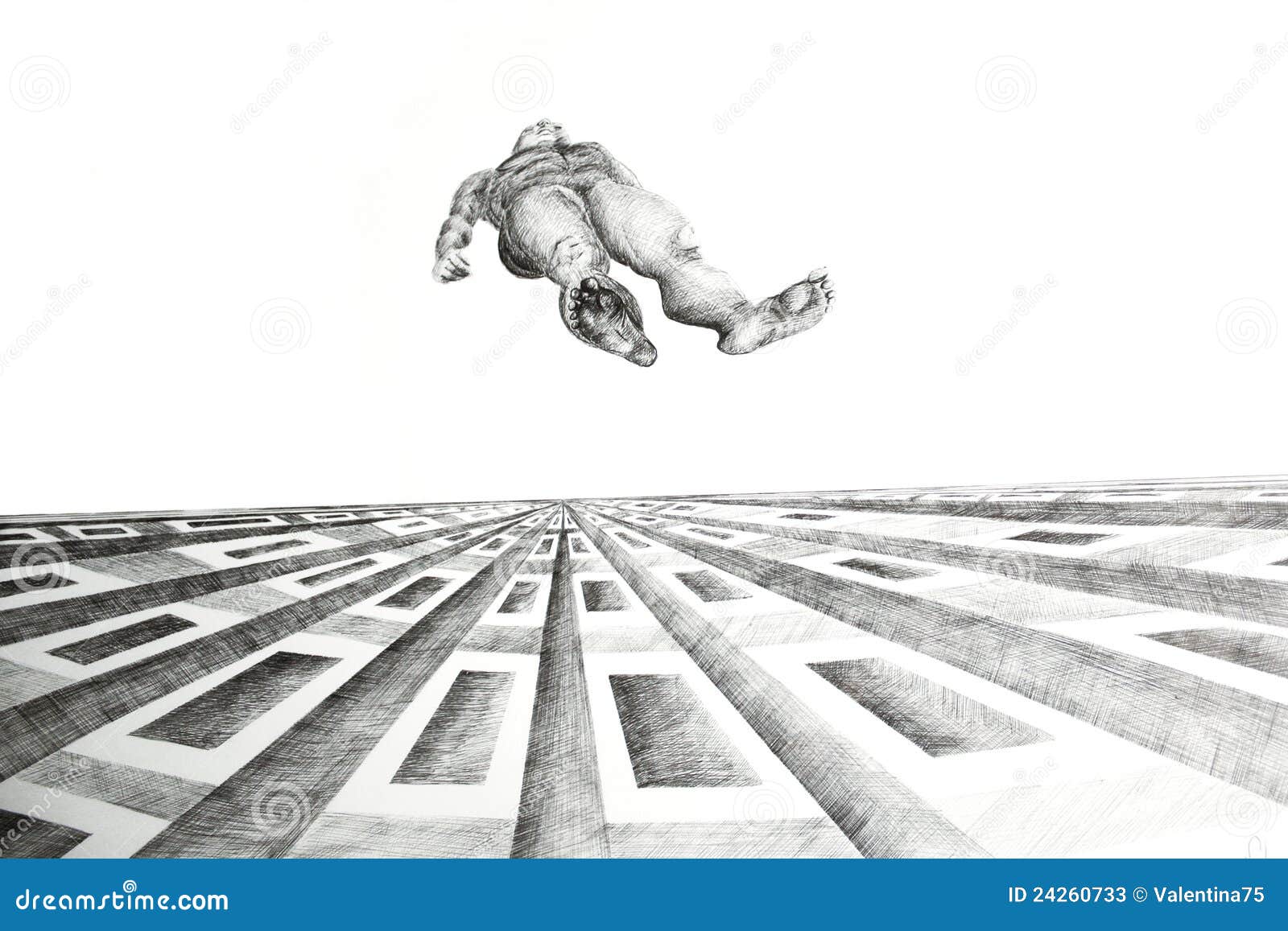 Flying stock illustration. Illustration of white, design - 24260733