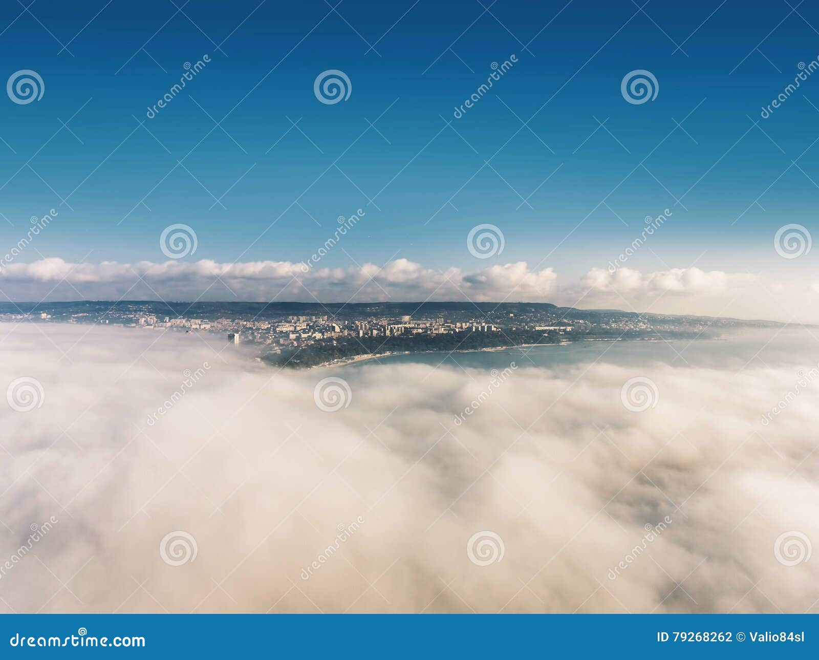 Flying above the clouds stock photo. Image of beautiful - 79268262