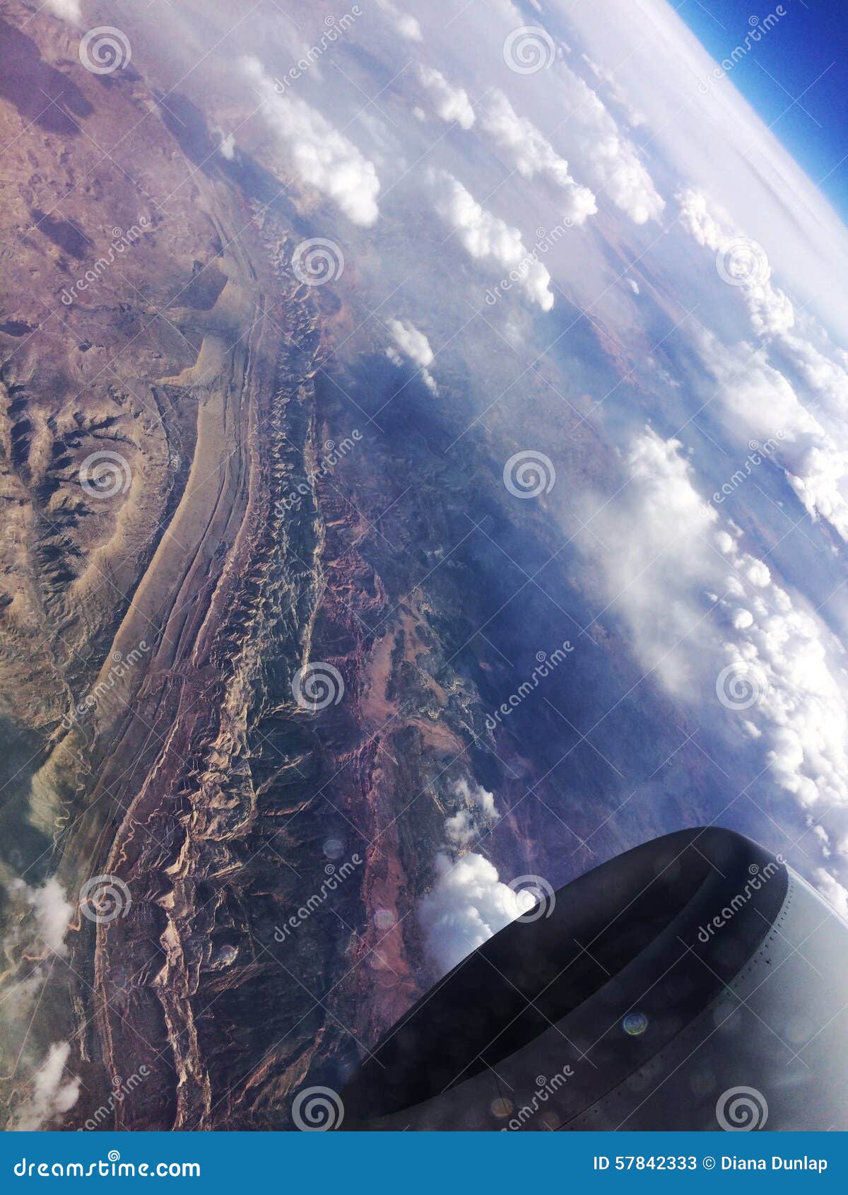 Flying above Peru stock image. Image of flying, plane - 57842333