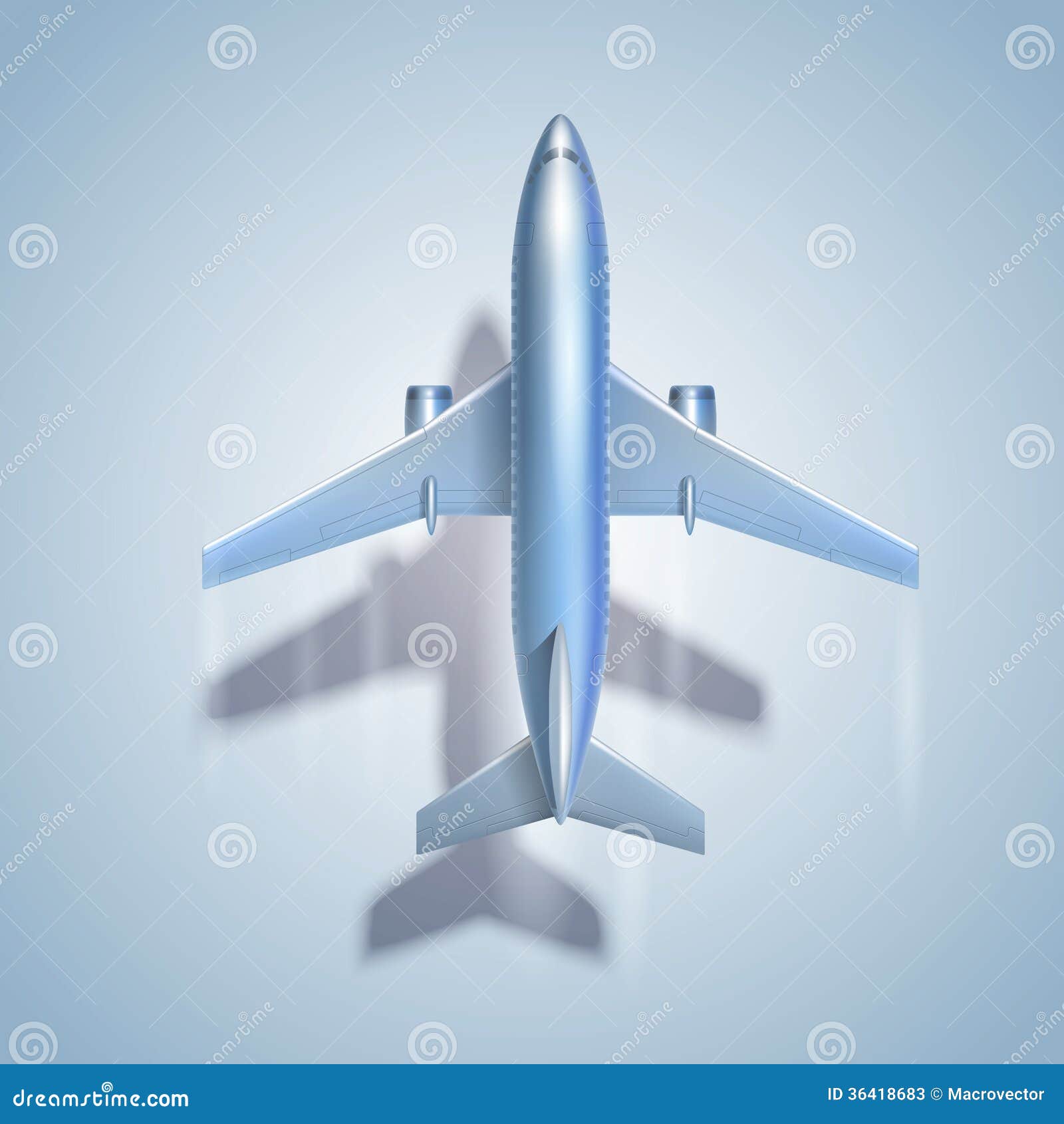 Flying airplane symbol stock vector. Illustration of trip - 36418683