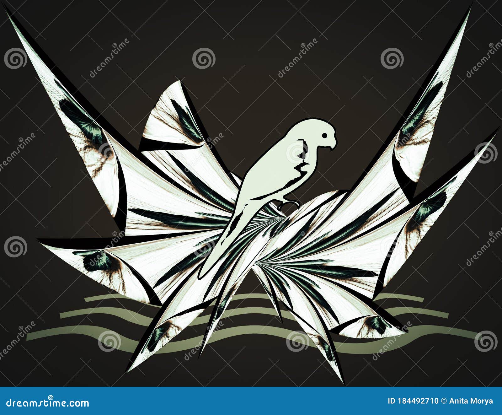 Angel, Bird Or Pegasus Pink Color Wings. Vintage Pastel Color Element ...