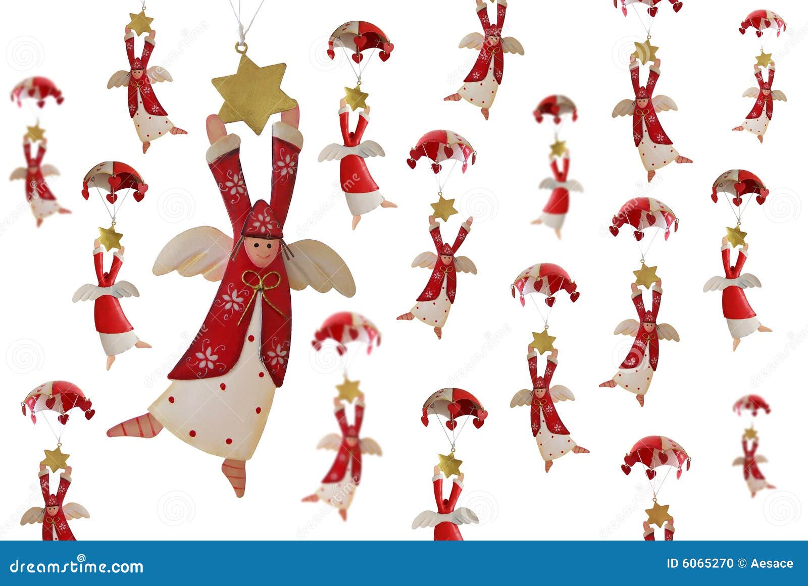 Flying angels stock illustration. Illustration of happy - 6065270