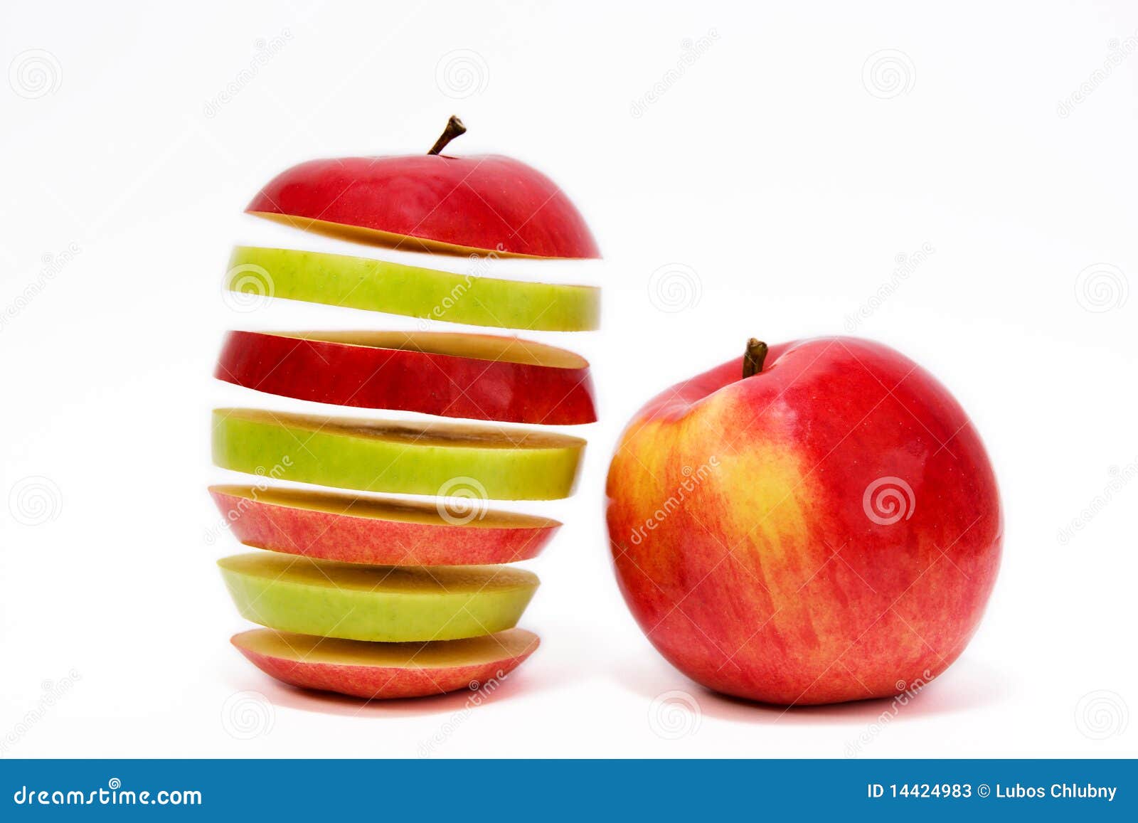 Flying apple stock image. Image of colorful, assortment - 14424983
