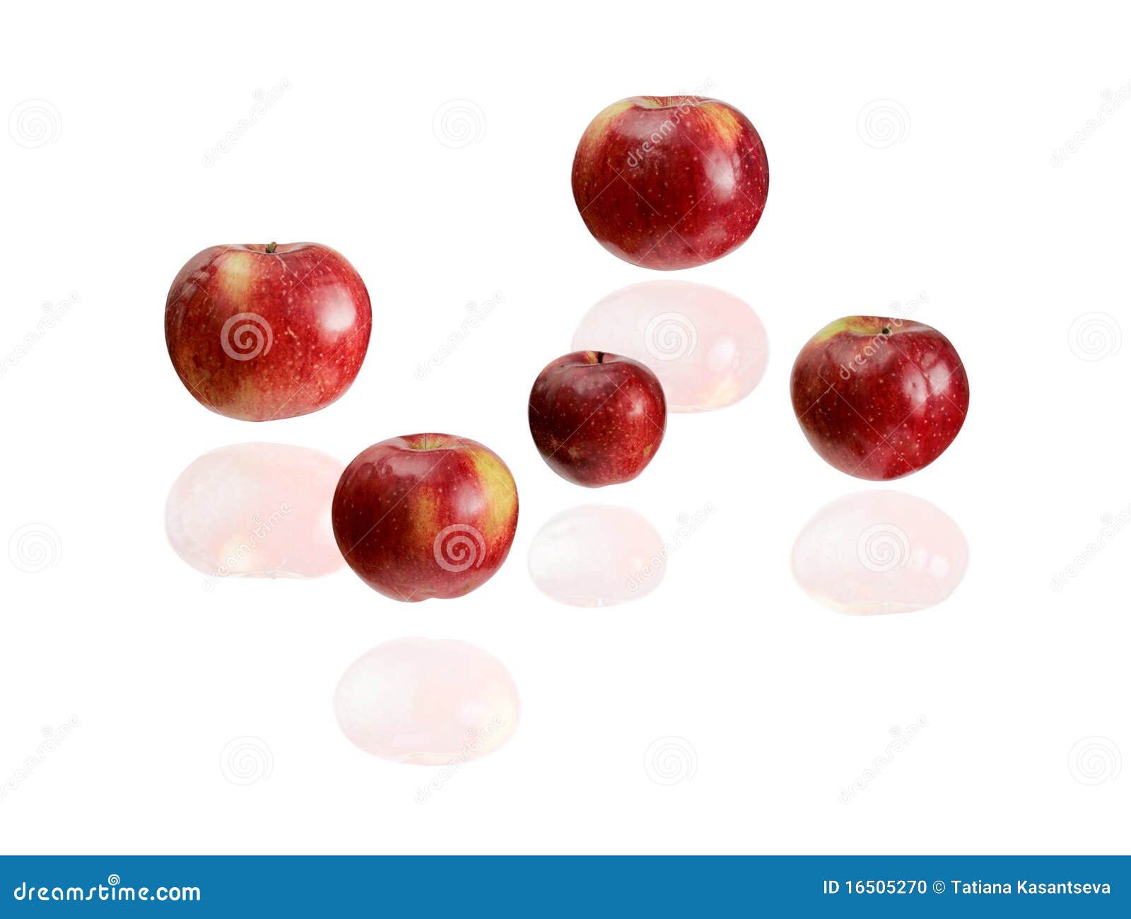 Flying Apples stock photo. Image of jump, fruit, apple - 16505270