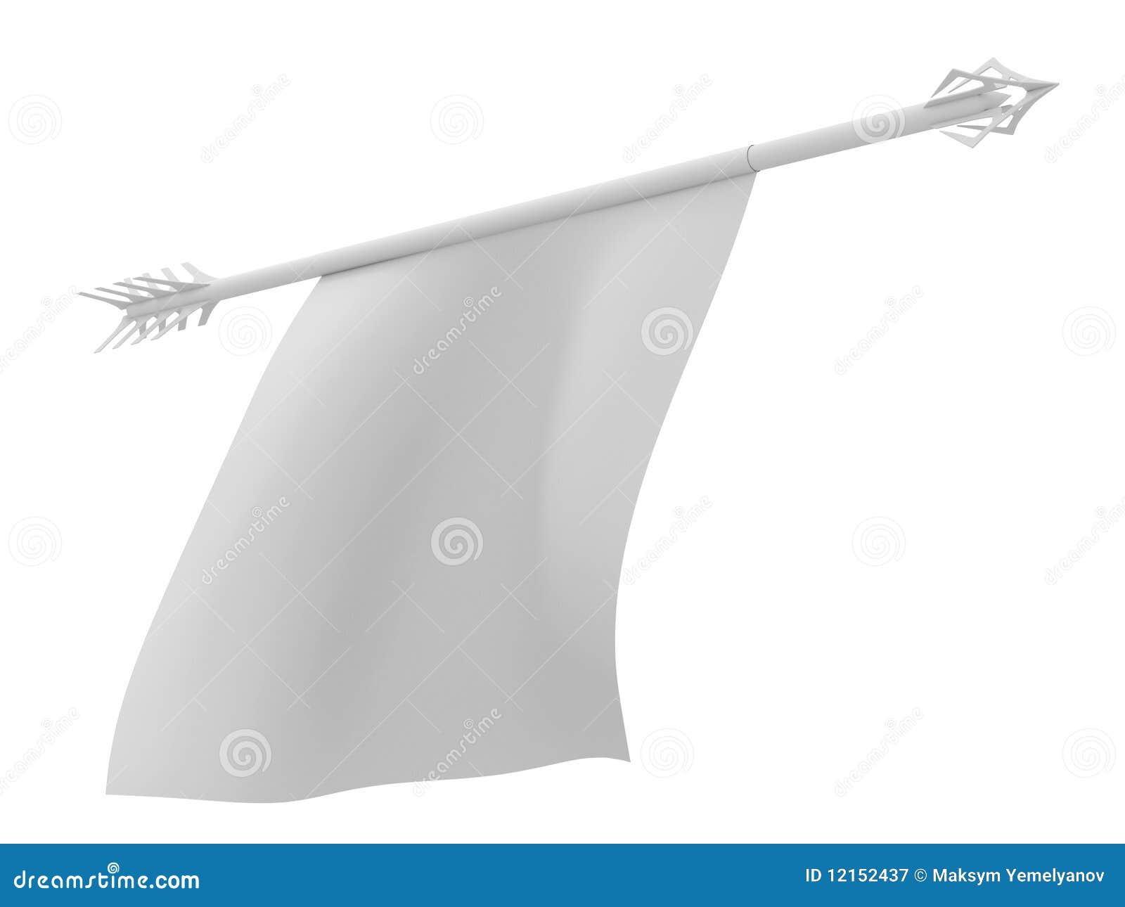 Flying arrow stock illustration. Illustration of background - 12152437