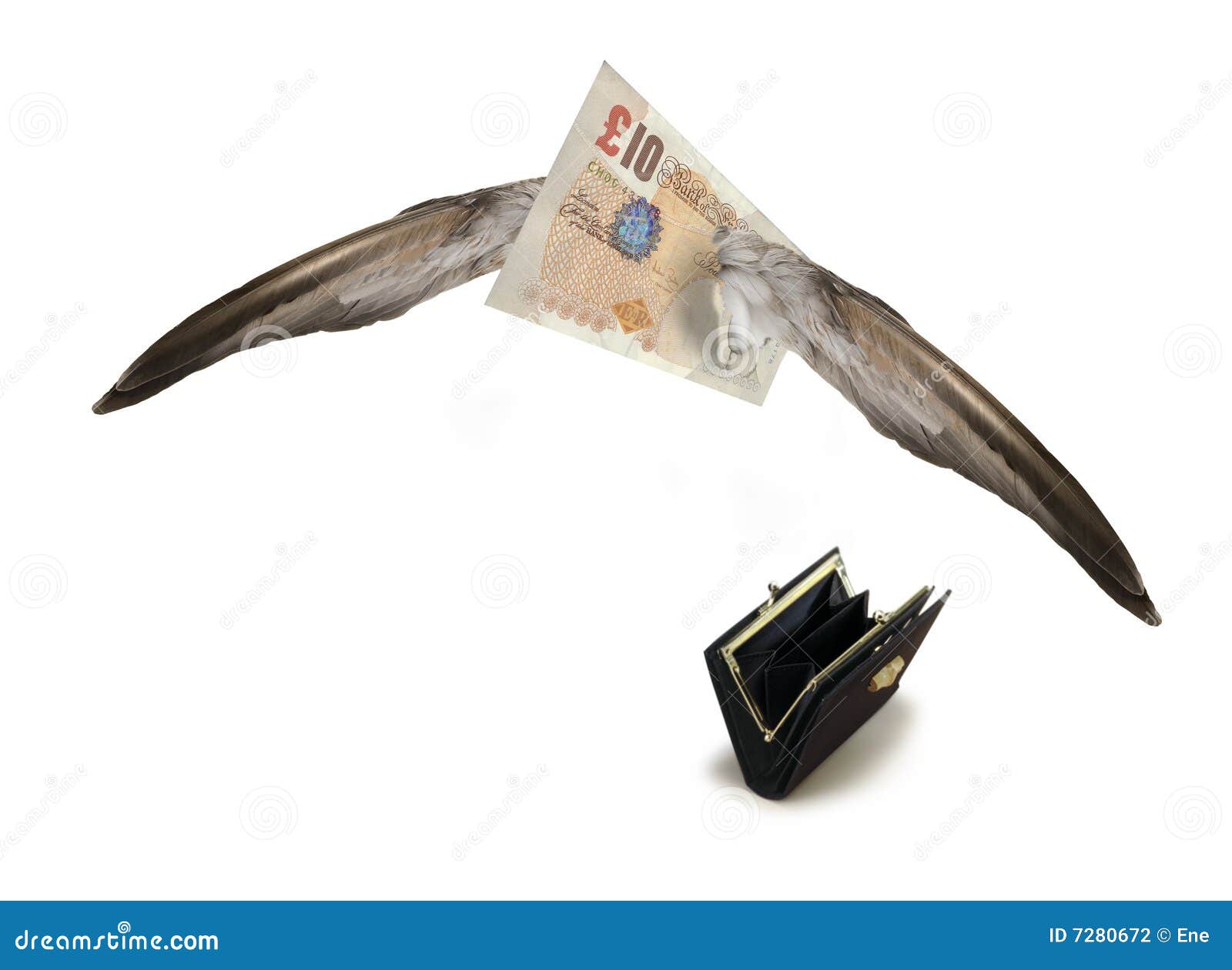 Flying away british pound editorial photography. Image of bankrupcy ...