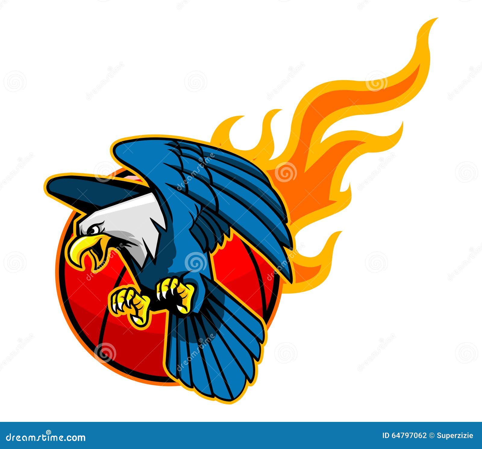 Eagle Basketball Logo Design