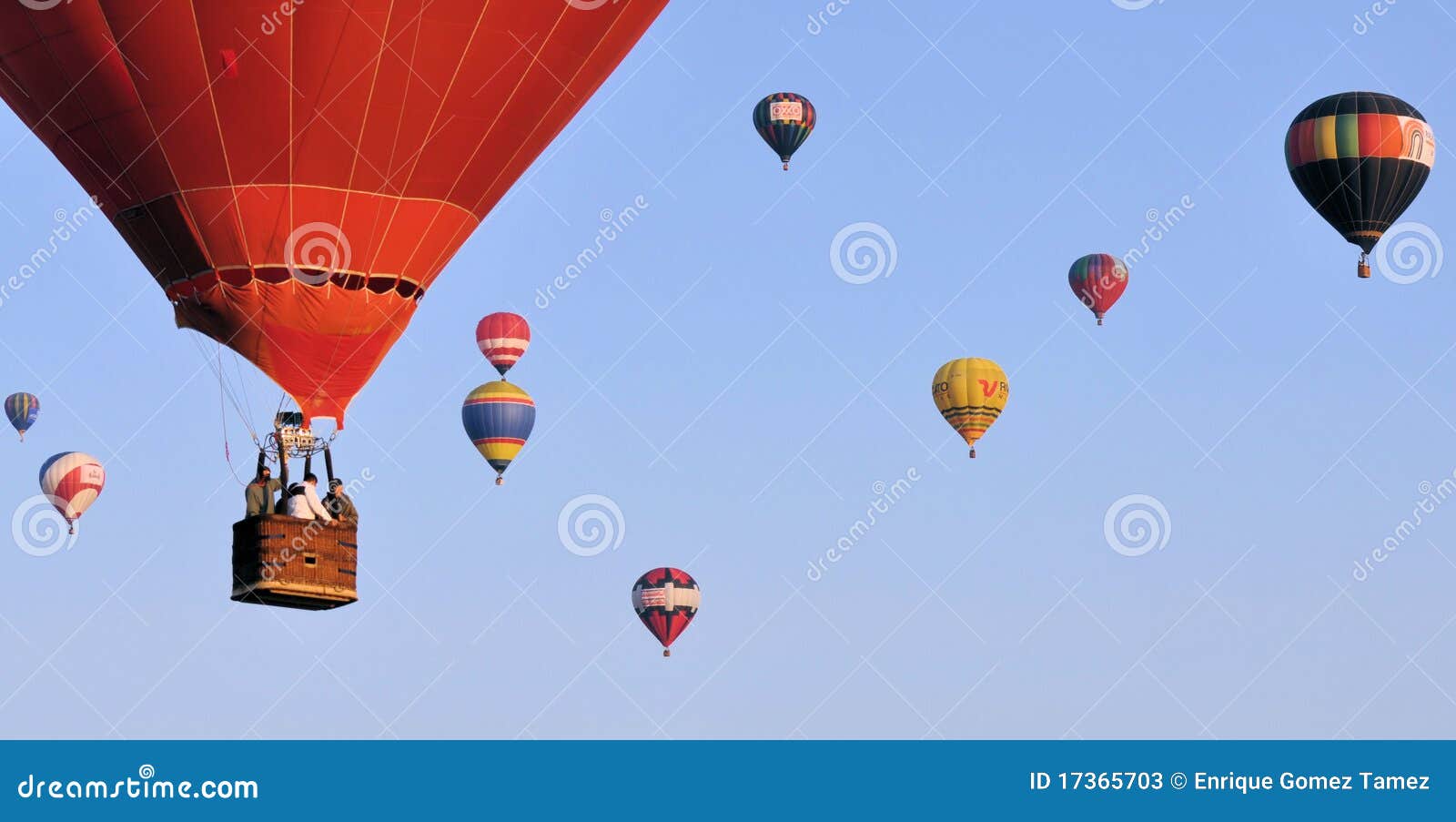 Flying on a balloon editorial stock photo. Image of ballon - 17365703