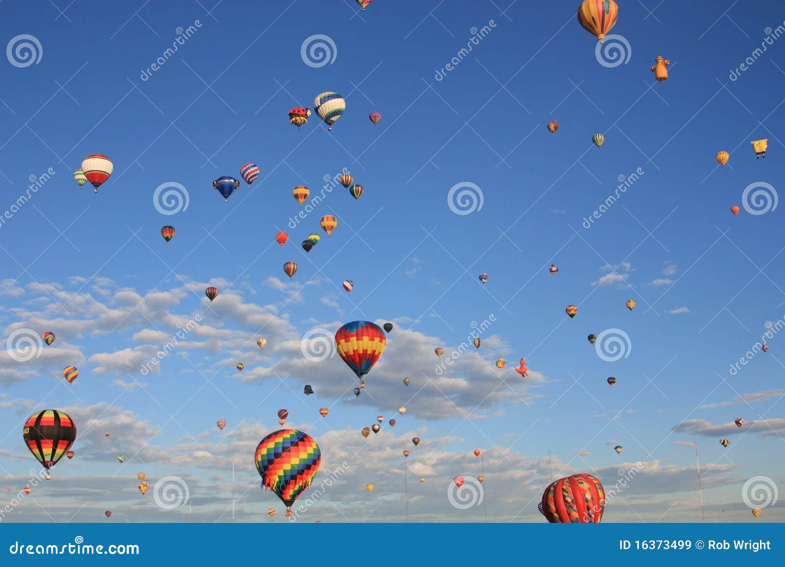 Flying balloons stock image. Image of high, flying, transportation ...