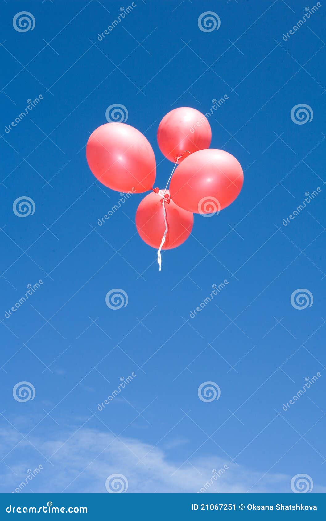 Flying balloons stock image. Image of bunch, play, festive - 21067251